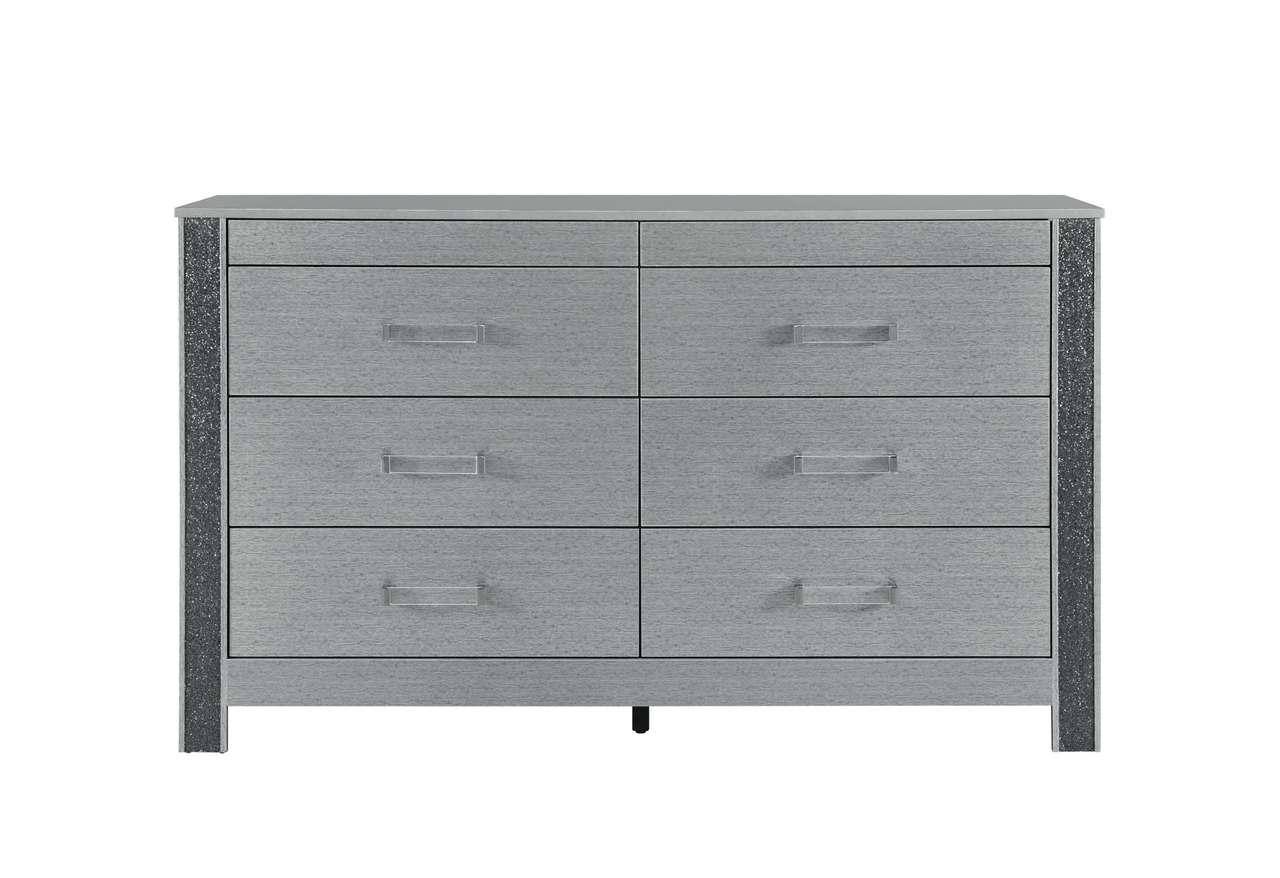 Logan Dresser In Silver by Global Furniture USA | 1StopBedrooms