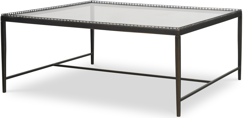 Logan Square Cocktail Table In Bronze by Century Furniture | 1StopBedrooms