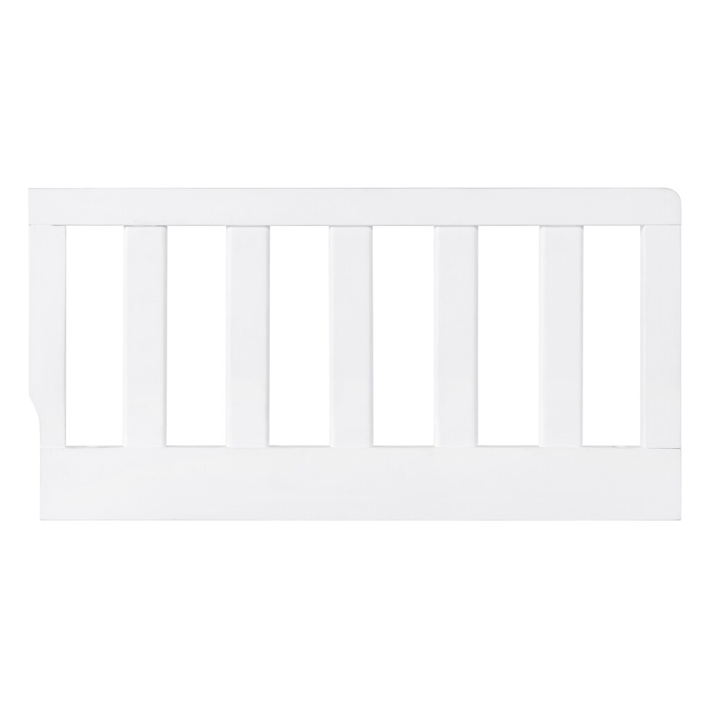 Logan Toddler Guard Rail In White by Oxford Baby | 1StopBedrooms