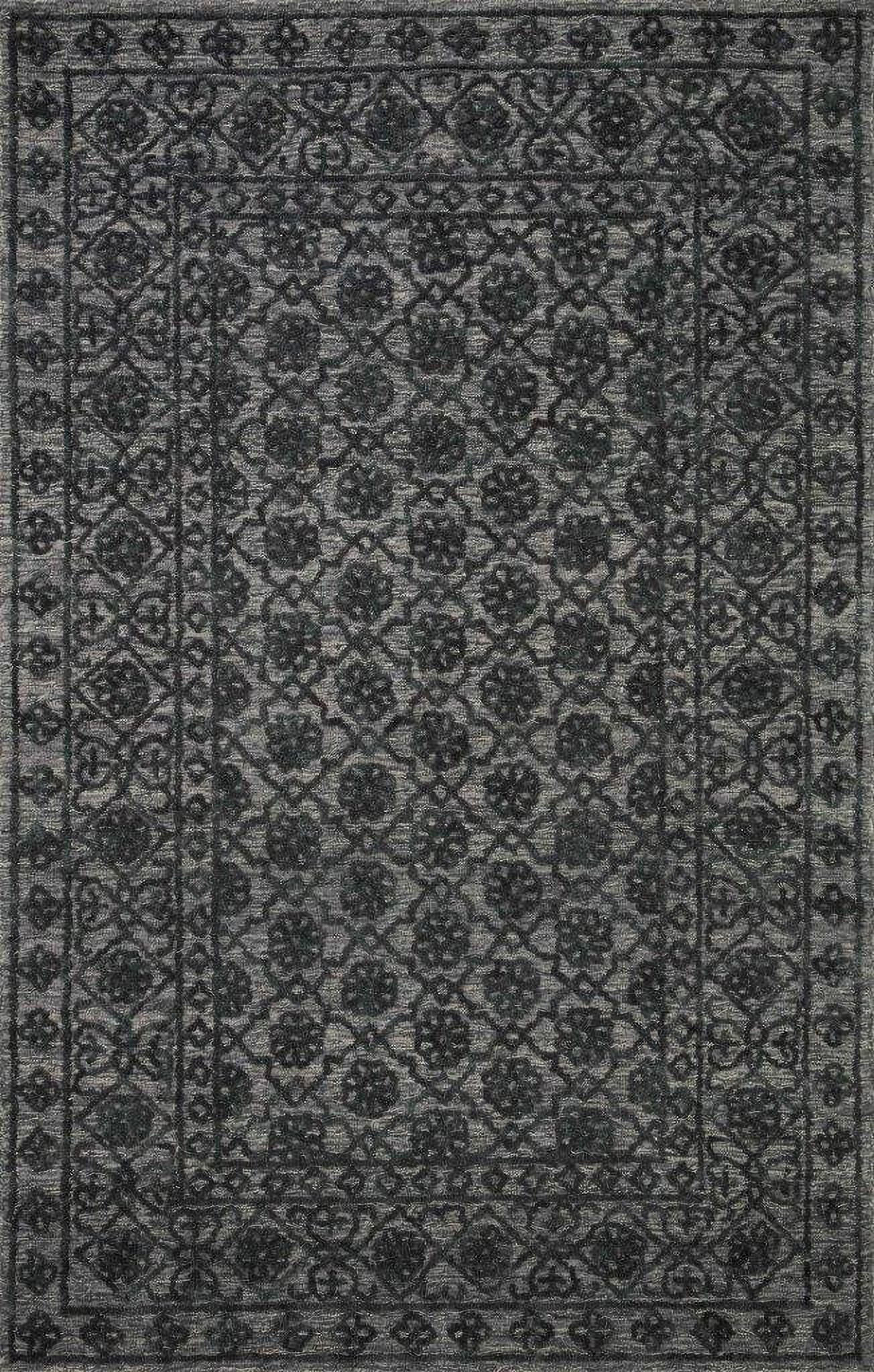 Loloi Cecelia 2 3 X 5 6 Rug In Smoke And Dark Grey By Loloi Rugs Loloi Cecelia 2 3 X 5 6 Rug In Smoke And Dark Grey By Loloi Rugs