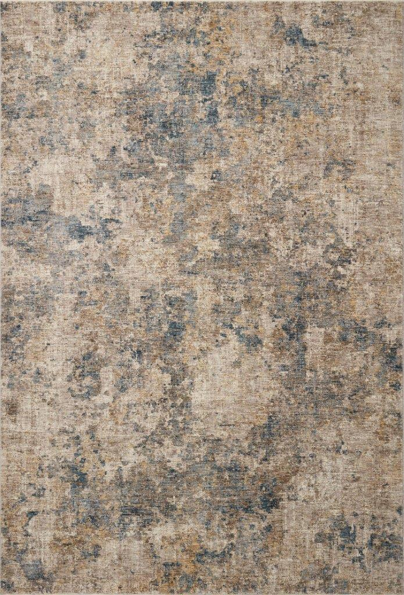 Loloi Gaia 6'7" x 9'10" Rug In Taupe And Denim by Loloi Rugs ...