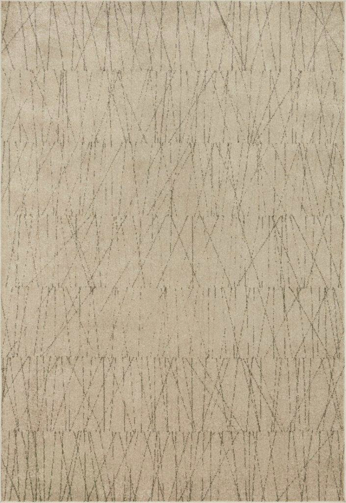 Loloi II Bowery Beige and Pepper 18" x 18" Sample Rug by Loloi Rugs | 1StopBedrooms