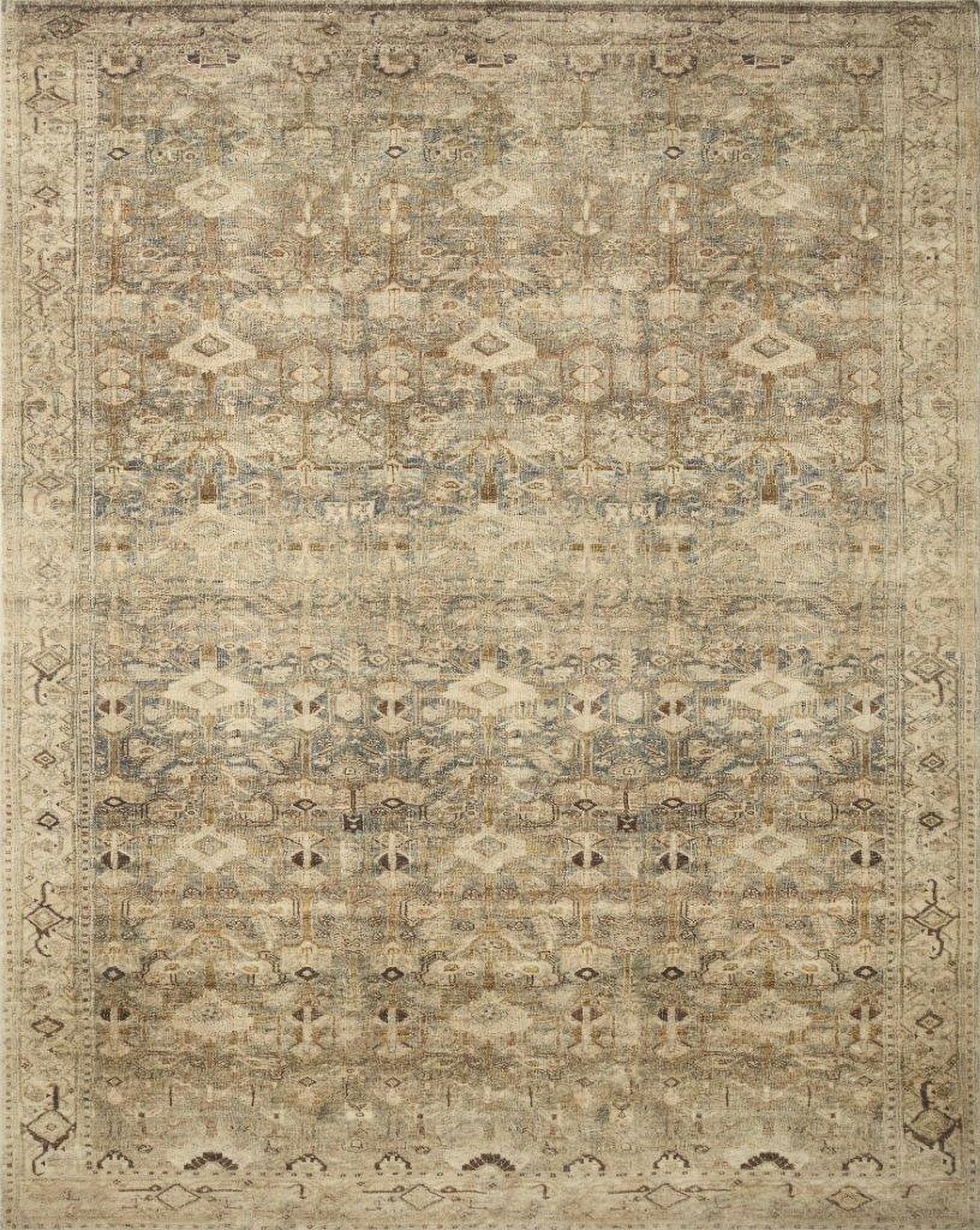 Loloi II Margot Antique and Sage 3'-6" x 5'-6" Accent Rug by Loloi Rugs ...