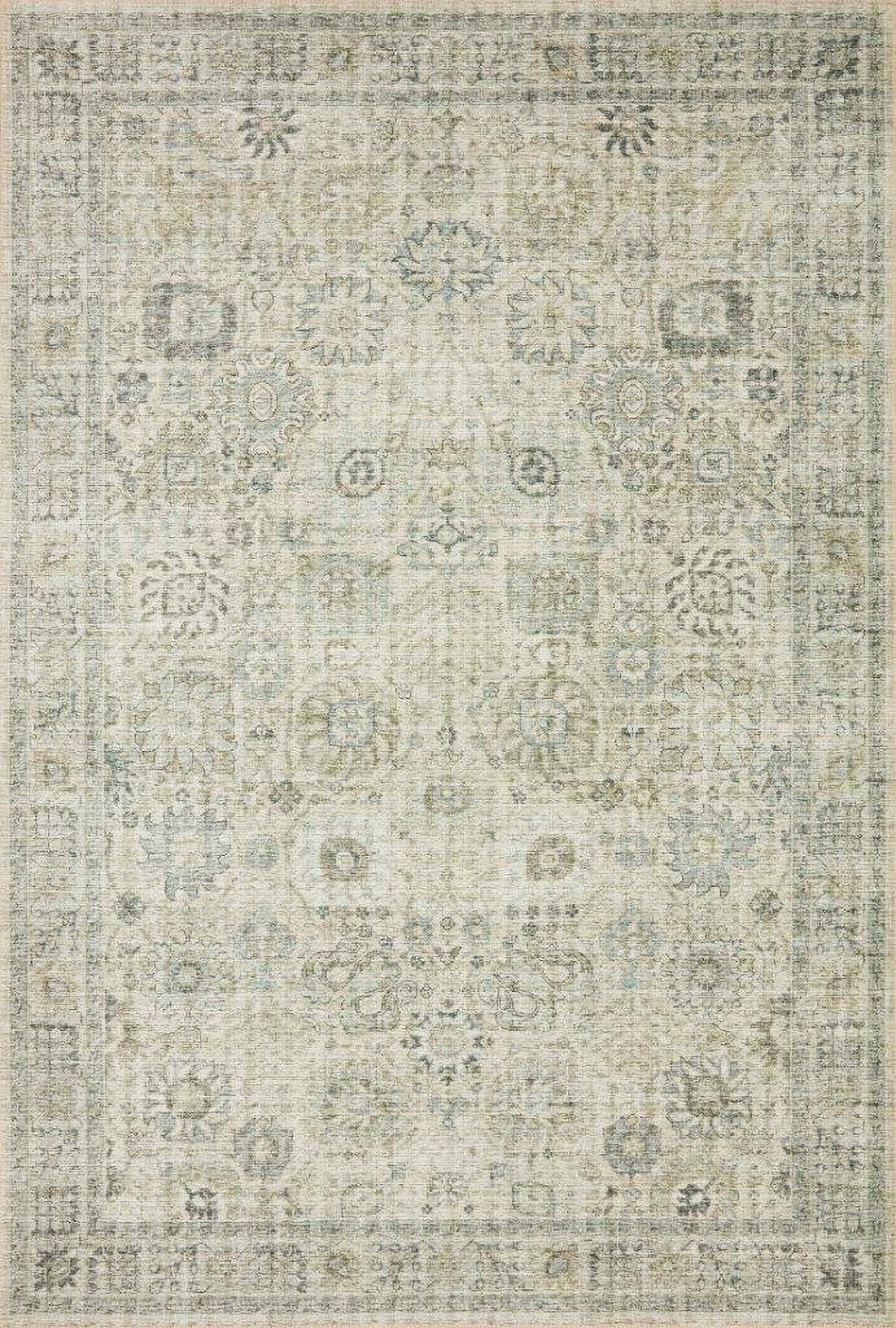 Loloi II Skye Natural and Sage 2'-6" x 10'-0" Runner Rug by Loloi Rugs ...