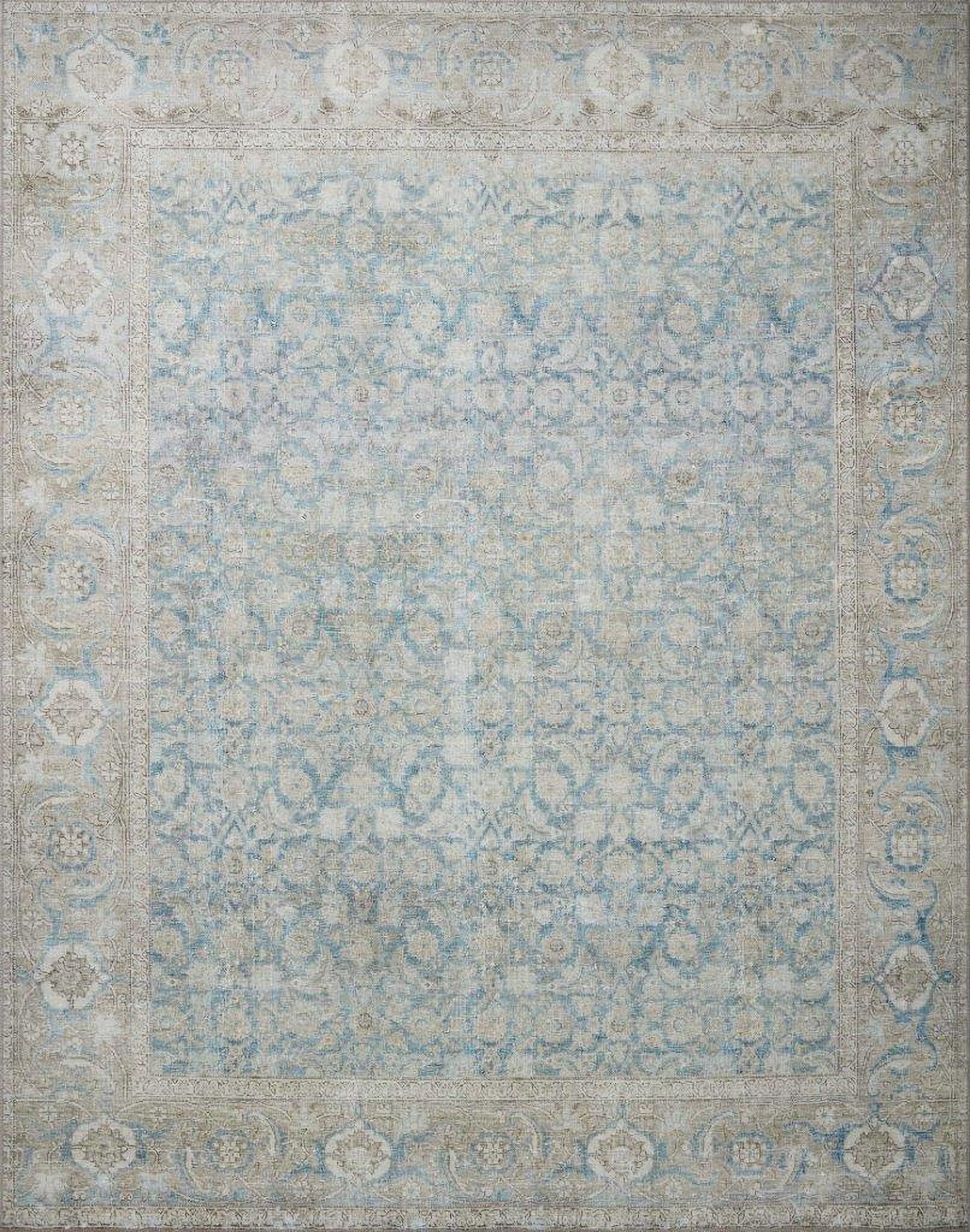 Loloi II Wynter Ocean and Silver 2'-6" x 7'-6" Runner Rug by Loloi Rugs ...