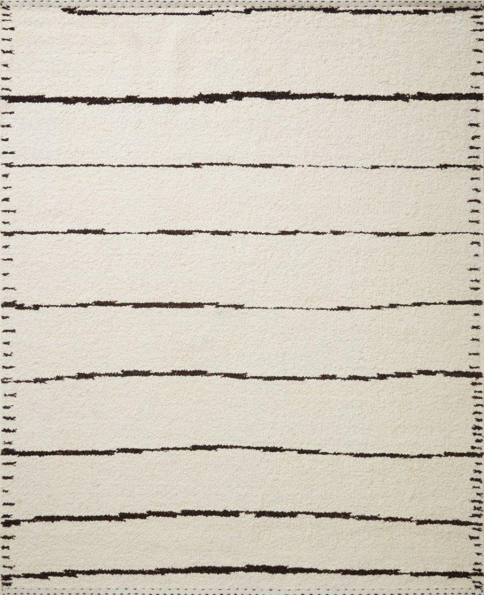 Loloi Roman 2' x 3' Rug In Ivory And Black by Loloi Rugs | 1StopBedrooms