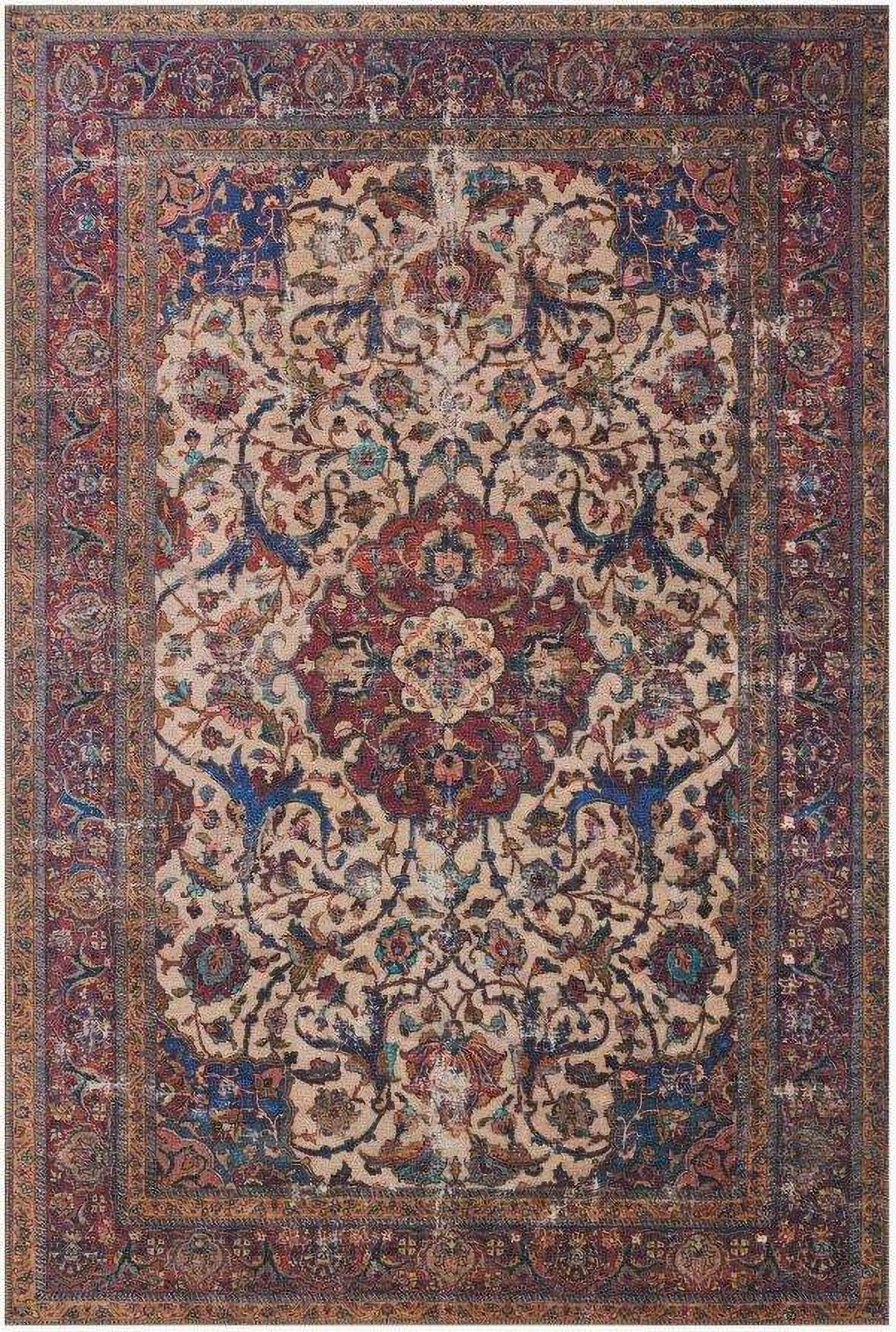 Loren Sand/Multi 8'4" x 11'6" Rug by Loloi Rugs | 1StopBedrooms