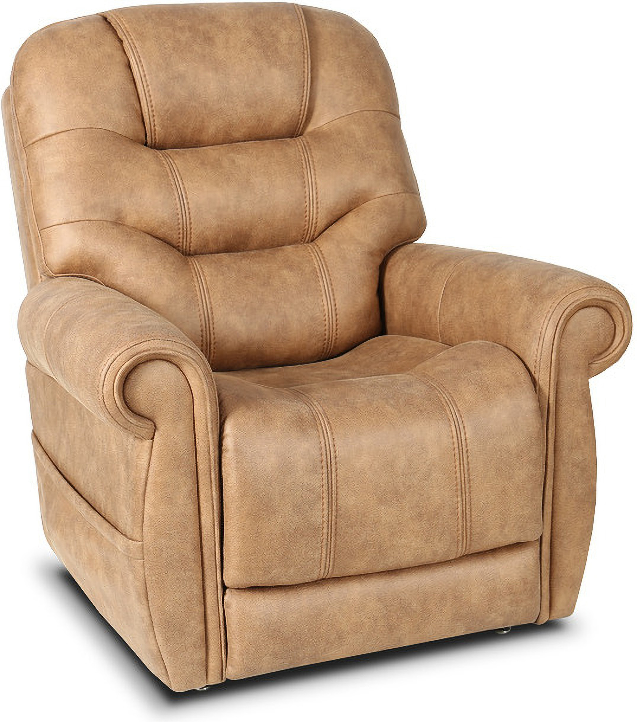 Lucas Power Lift Recliner with Power Head Rest, Power Lumbar and 3 Zone ...