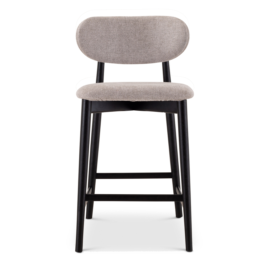 Lucia Counter Stool In Harvest Jute and Ebano by Urbia | 1StopBedrooms