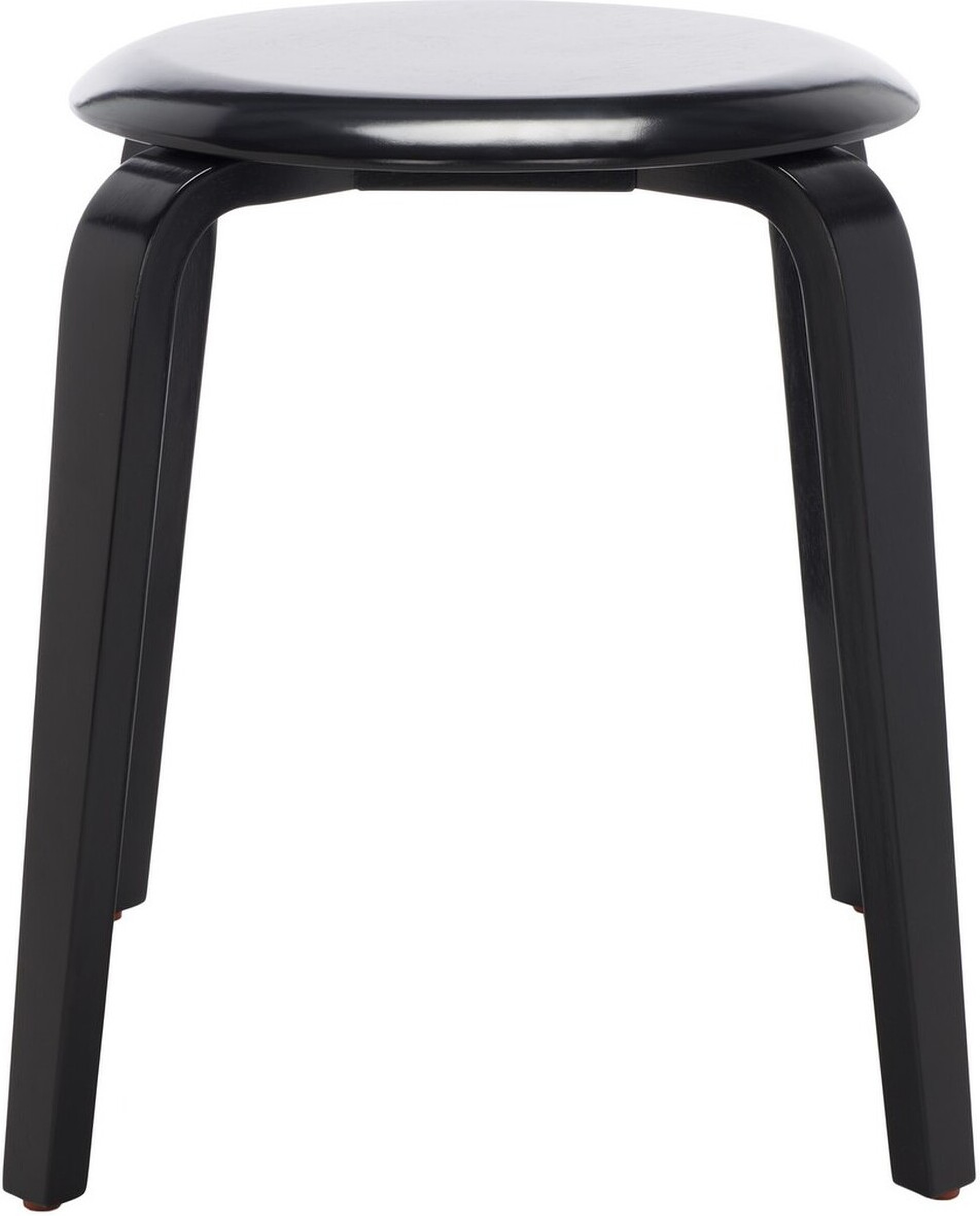 Luella Stackable Stool in Black by Safavieh | 1StopBedrooms