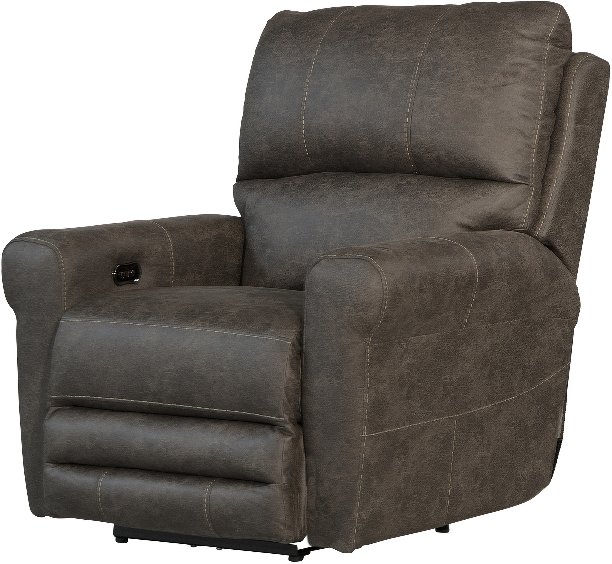 Maddie Power Wall Hugger Recliner In Ash by Catnapper | 1StopBedrooms