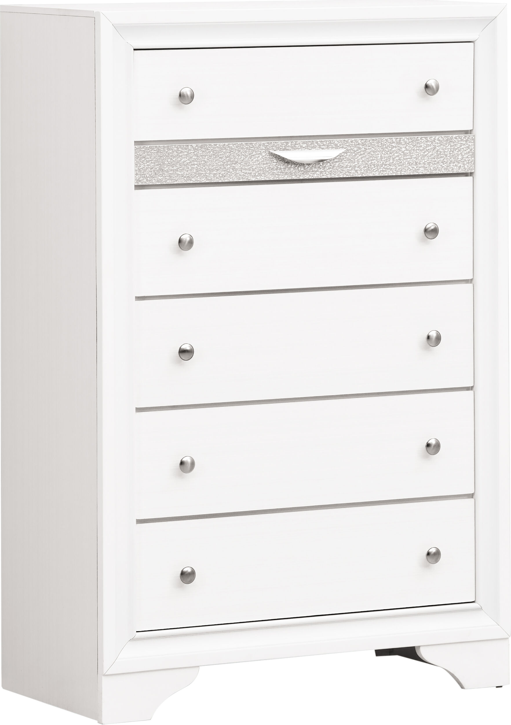 Madrid Chest In White by Glory | 1StopBedrooms