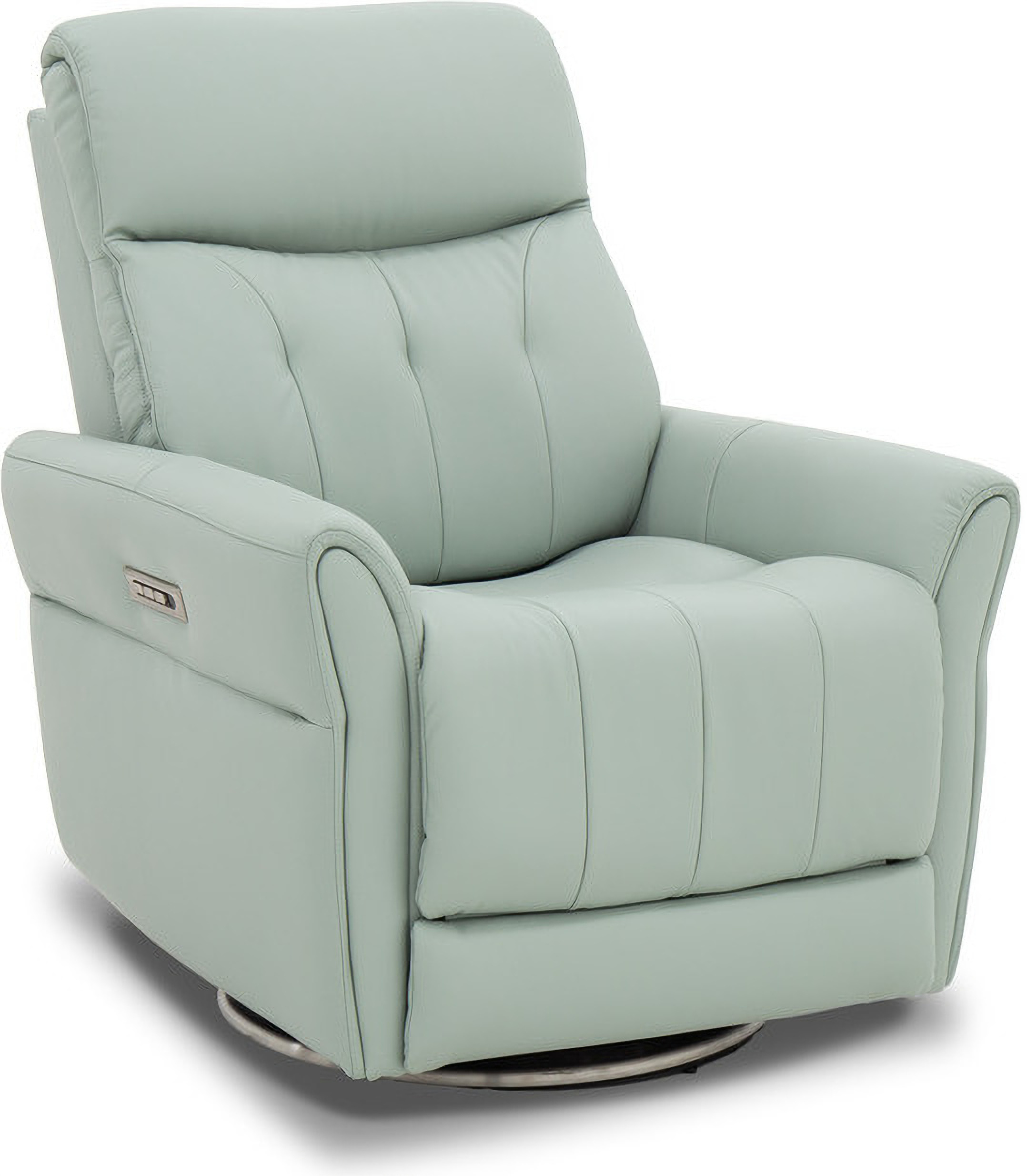Mae Power Swivel Recliner with Power Head Rest and Power Lumbar In Spa ...