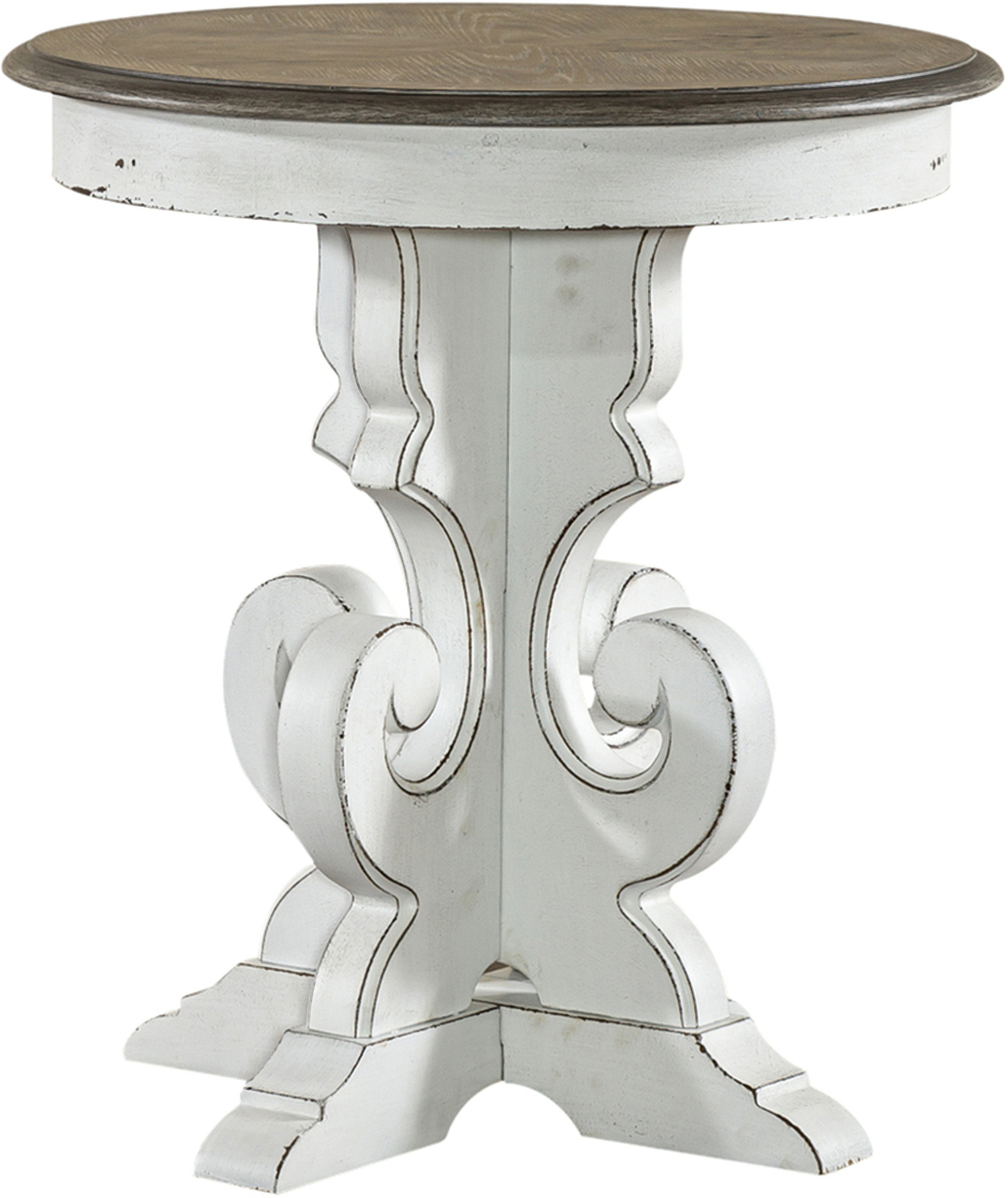 Magnolia Manor Round End Table by Liberty | 1StopBedrooms