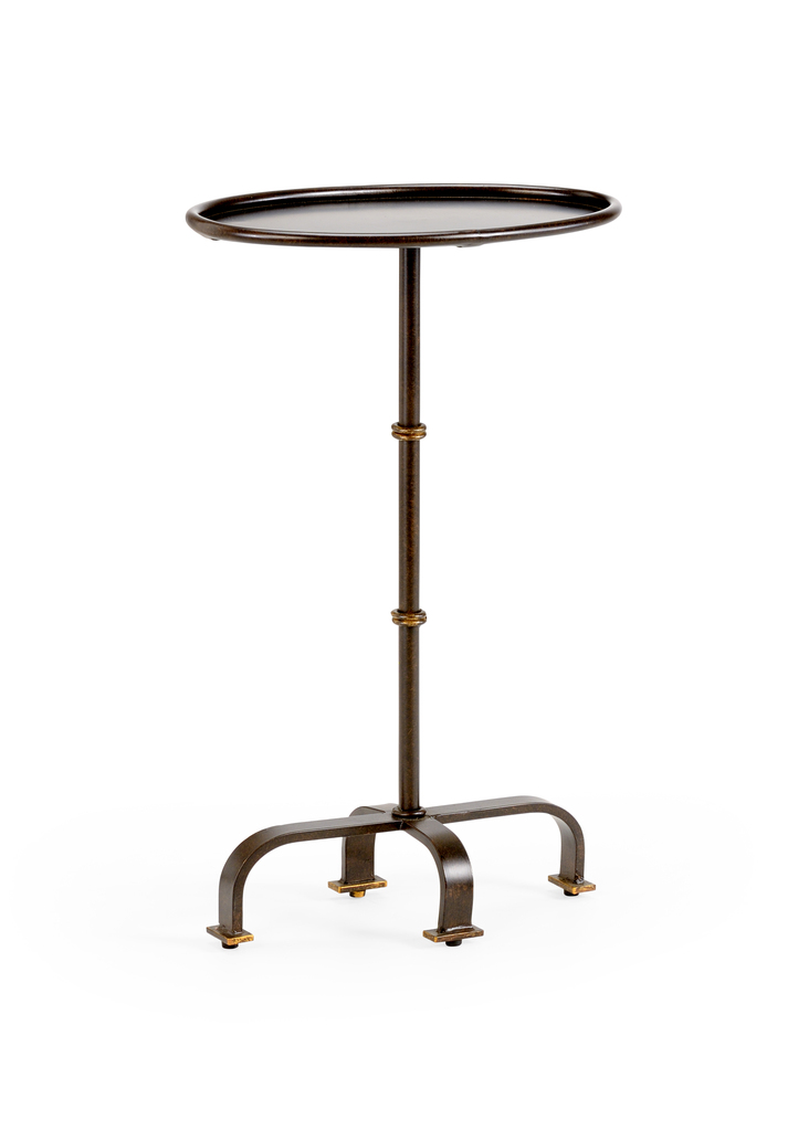Magnolia Side Table In Brown and Gold by Chelsea House | 1StopBedrooms