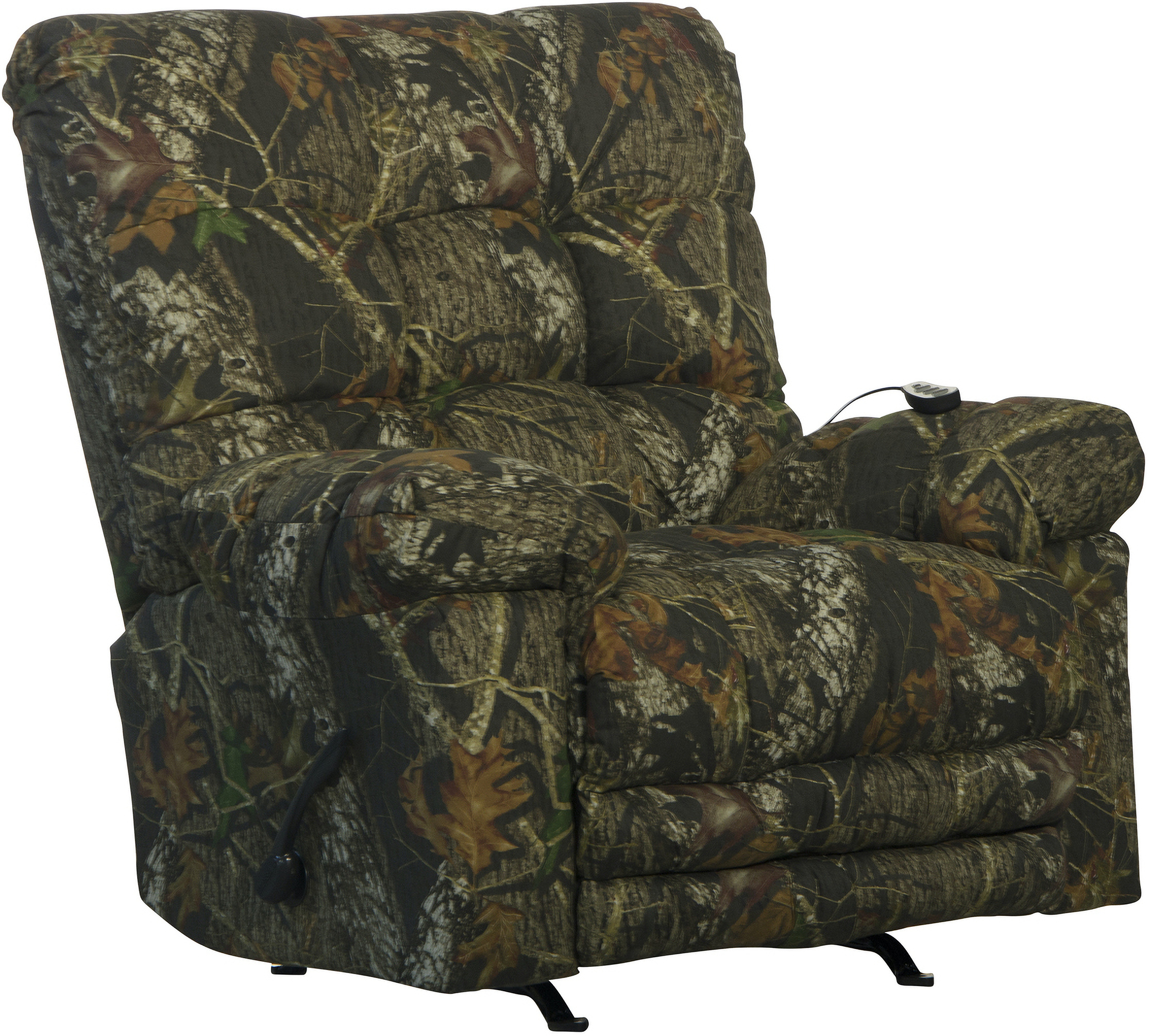 Magnum Chaise Rocker Recliner with Heat And Massage In Oak by Catnapper ...
