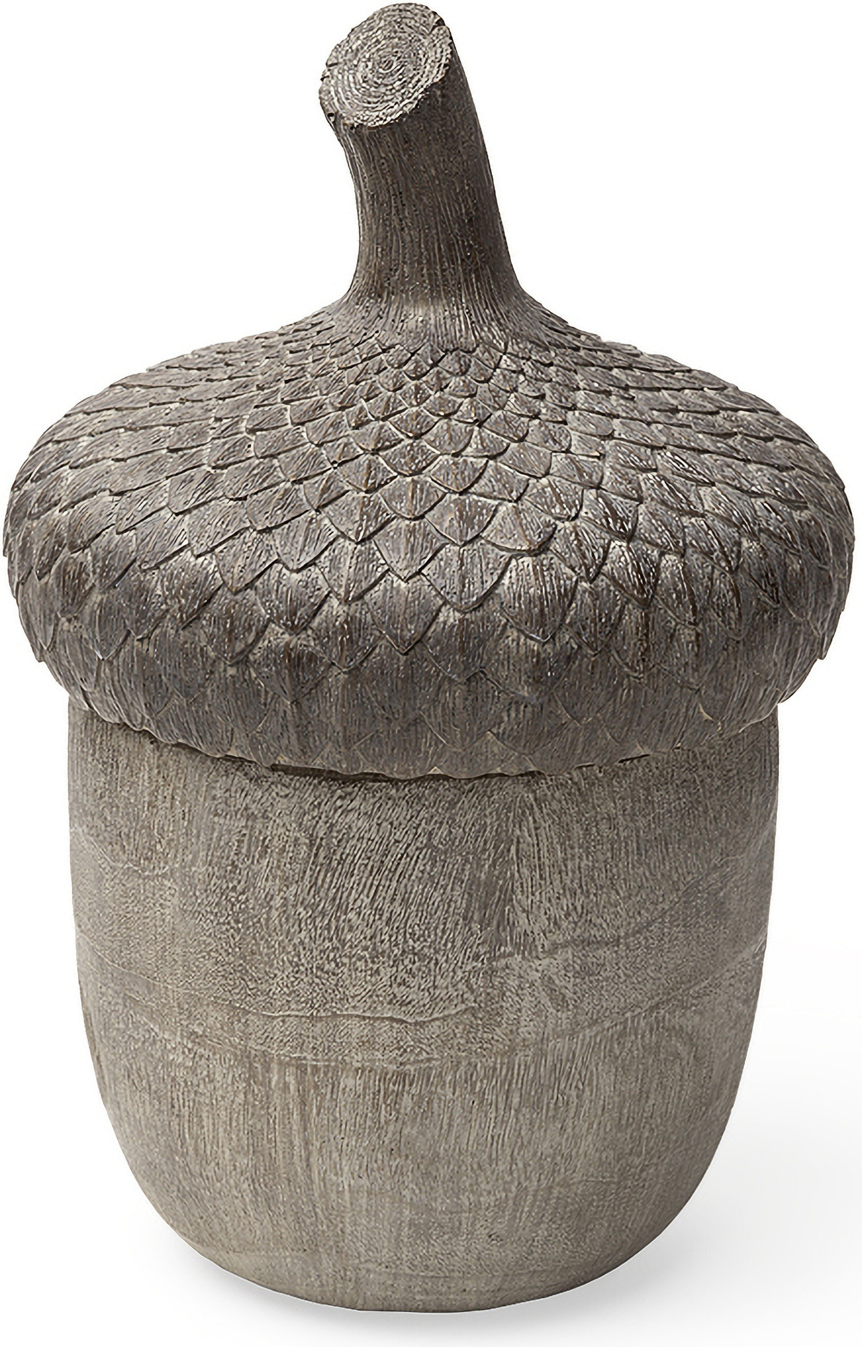 Mandor I Resin Acorn Small Box In Brown by Mercana | 1StopBedrooms