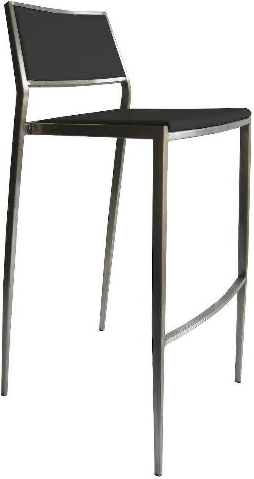 Marcel-B Barstool In Black by Bellini Modern Living | 1StopBedrooms