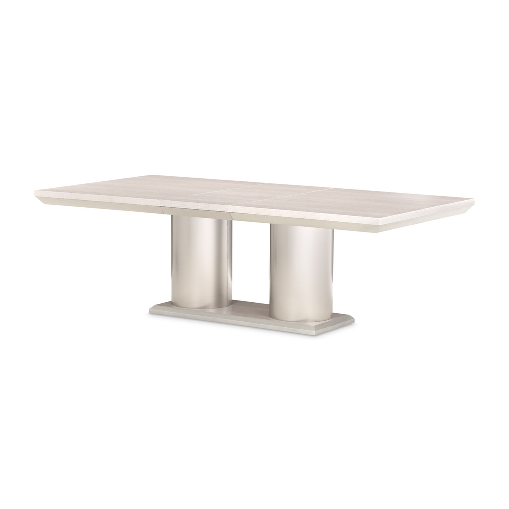 Marin Rectangular Dining Table In Greige by Michael Amini | 1StopBedrooms