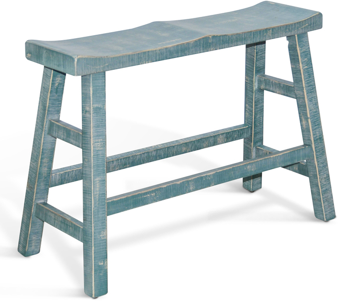 Marina Sea Grass 24 Inch Bench With Wood Seat In Green by Sunny Designs ...