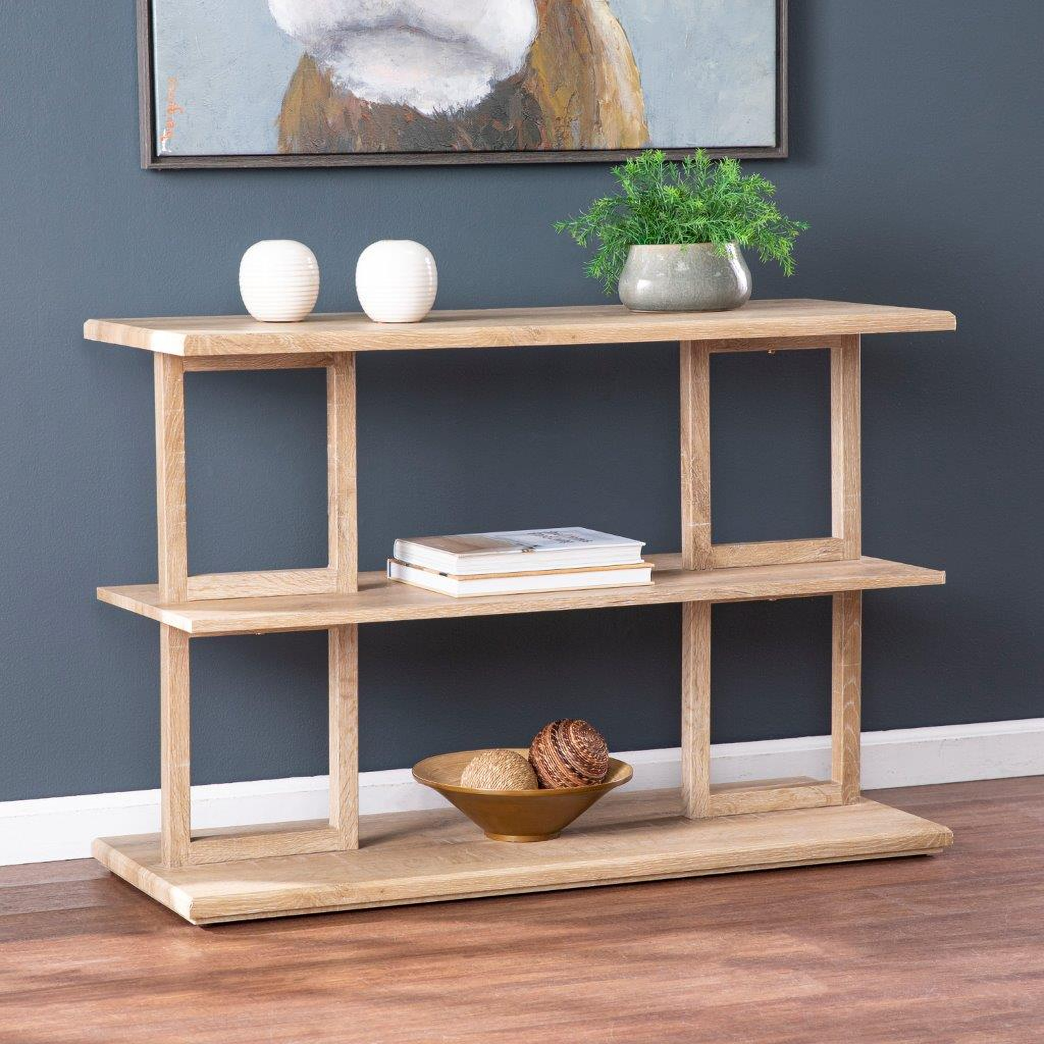 Markworth Geometric Console Table by SEI Furniture | 1StopBedrooms