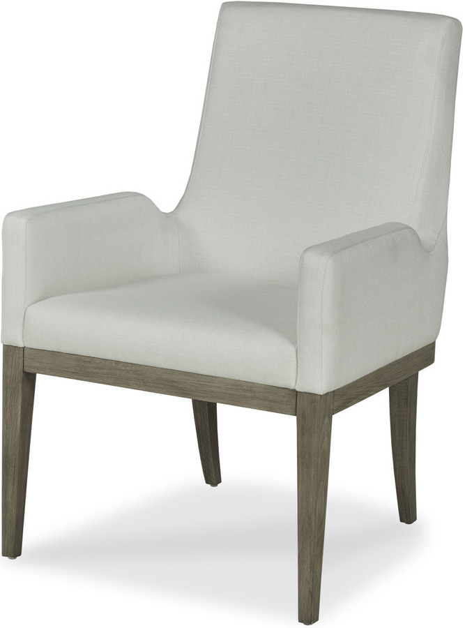 Marten Dining Arm Chair In Greige by Century Furniture | 1StopBedrooms