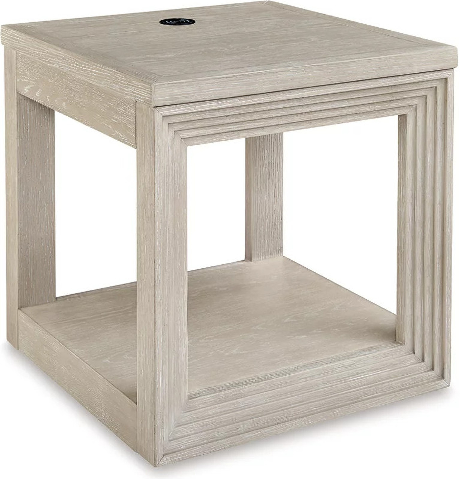 Marxhart End Table In Bisque by Ashley Furniture | 1StopBedrooms