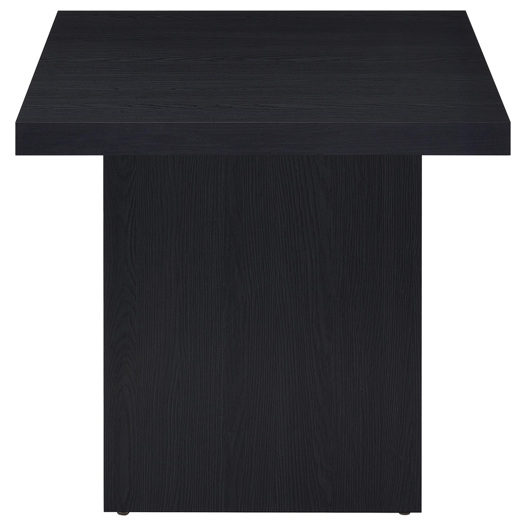 Max Square Engineered Laminate End Side Table In Black by Coaster | 1StopBedrooms