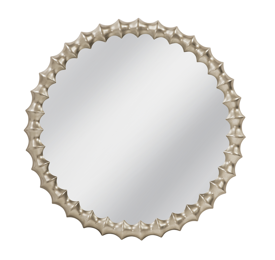 Max Wall Mirror In Antique Silver by Bassett Mirror Company | 1StopBedrooms