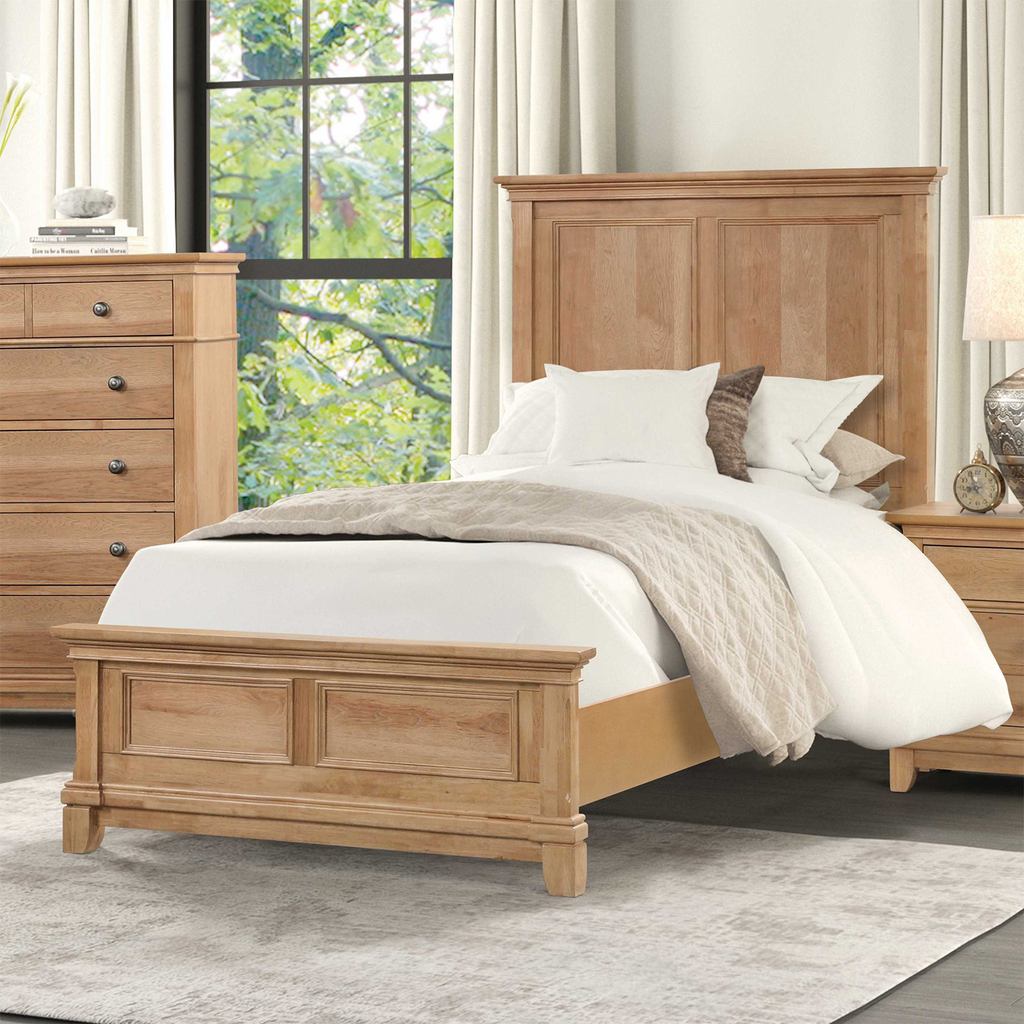 McHenry Full Bed In Natural Oak by Furniture of America | 1StopBedrooms
