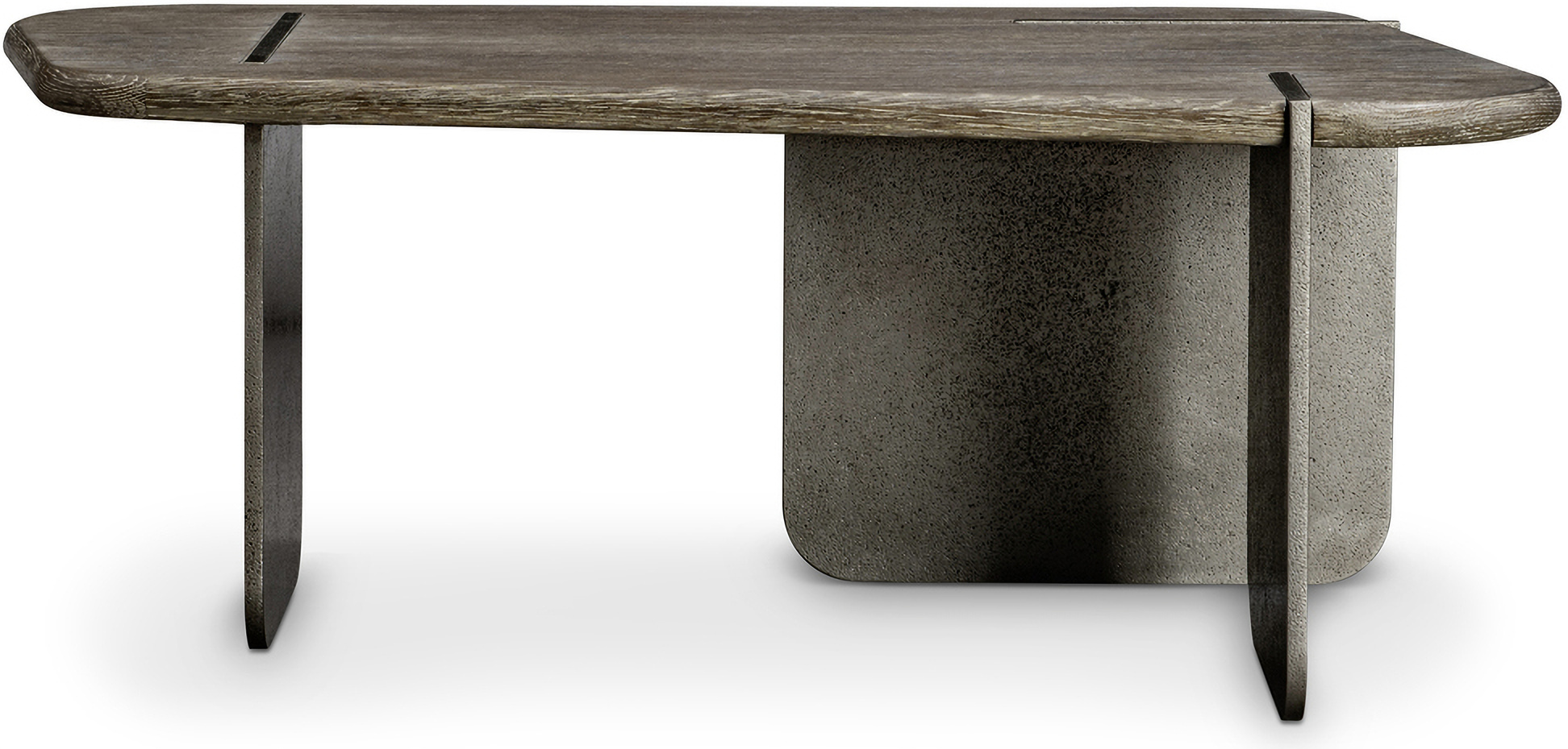 Melba Side Table In Brown by Bernhardt | 1StopBedrooms