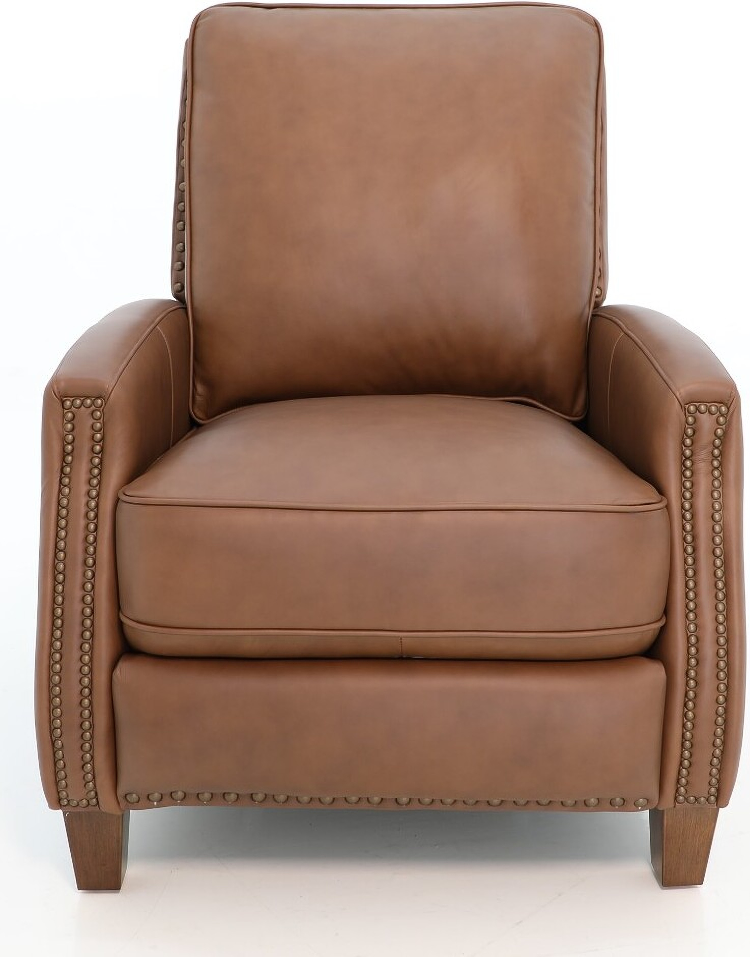 Melrose Push Thru The Arms Recliner In Saddle by BarcaLounger ...