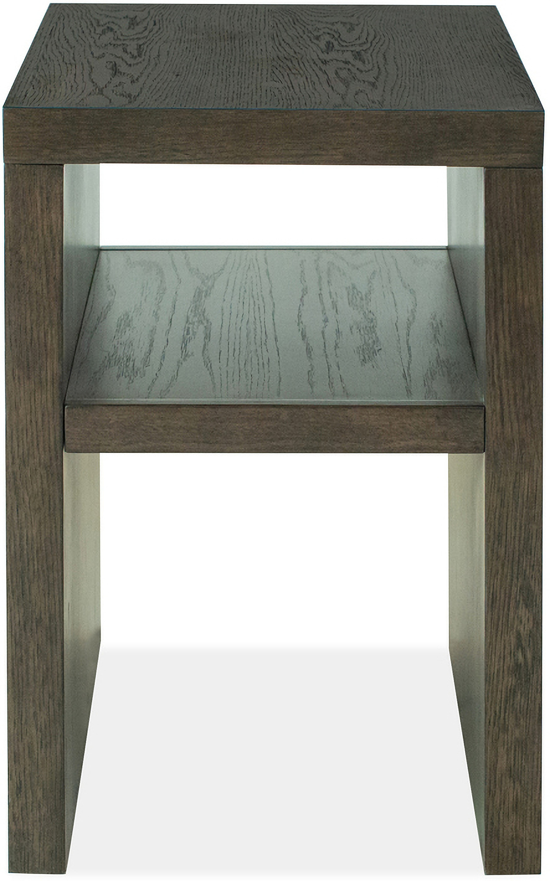 Merrick Chairside End Table In Homestead Brown by Magnussen | 1StopBedrooms