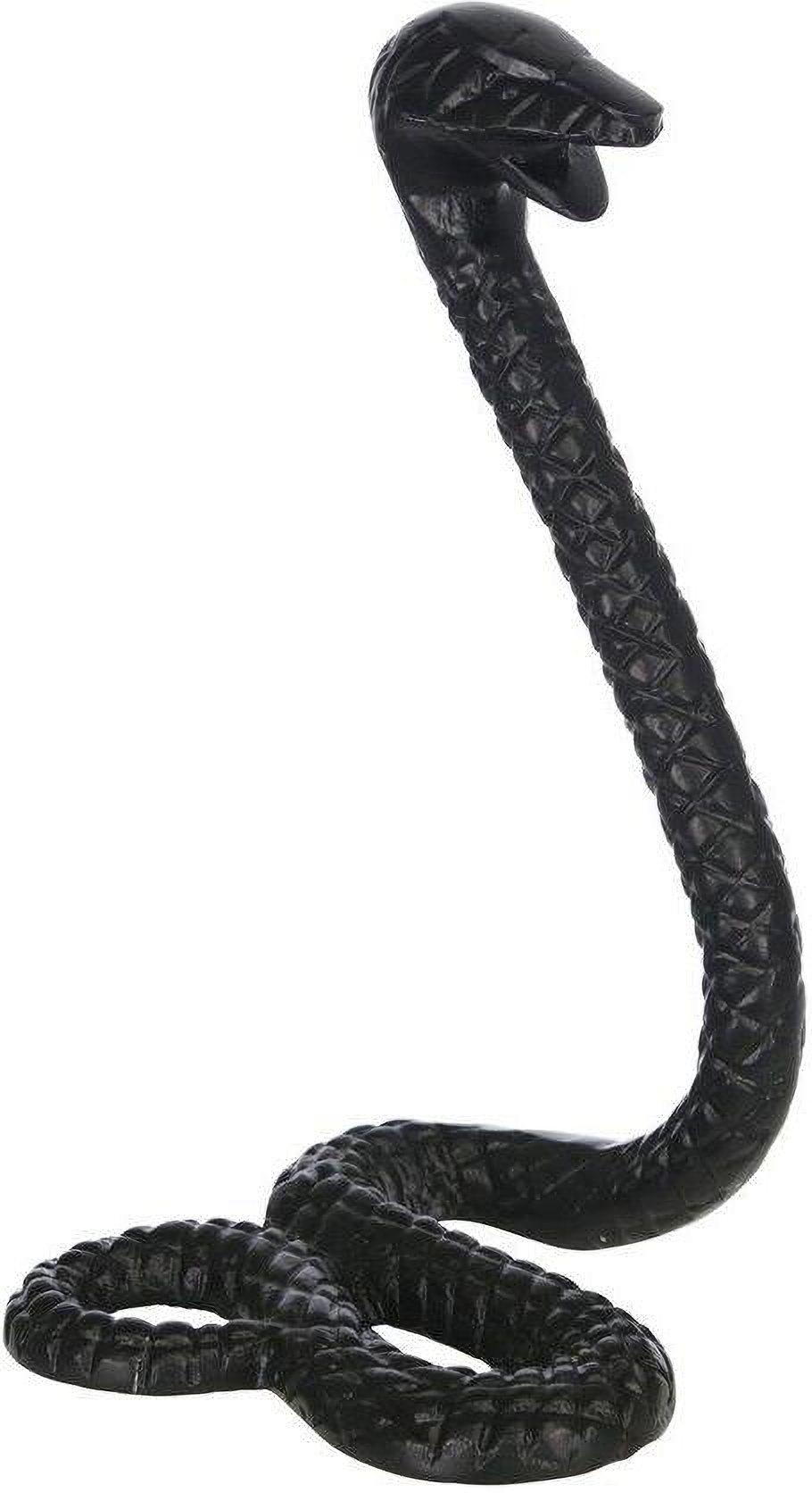 Metal 10 Inch Snake In Black by Sagebrook | 1StopBedrooms