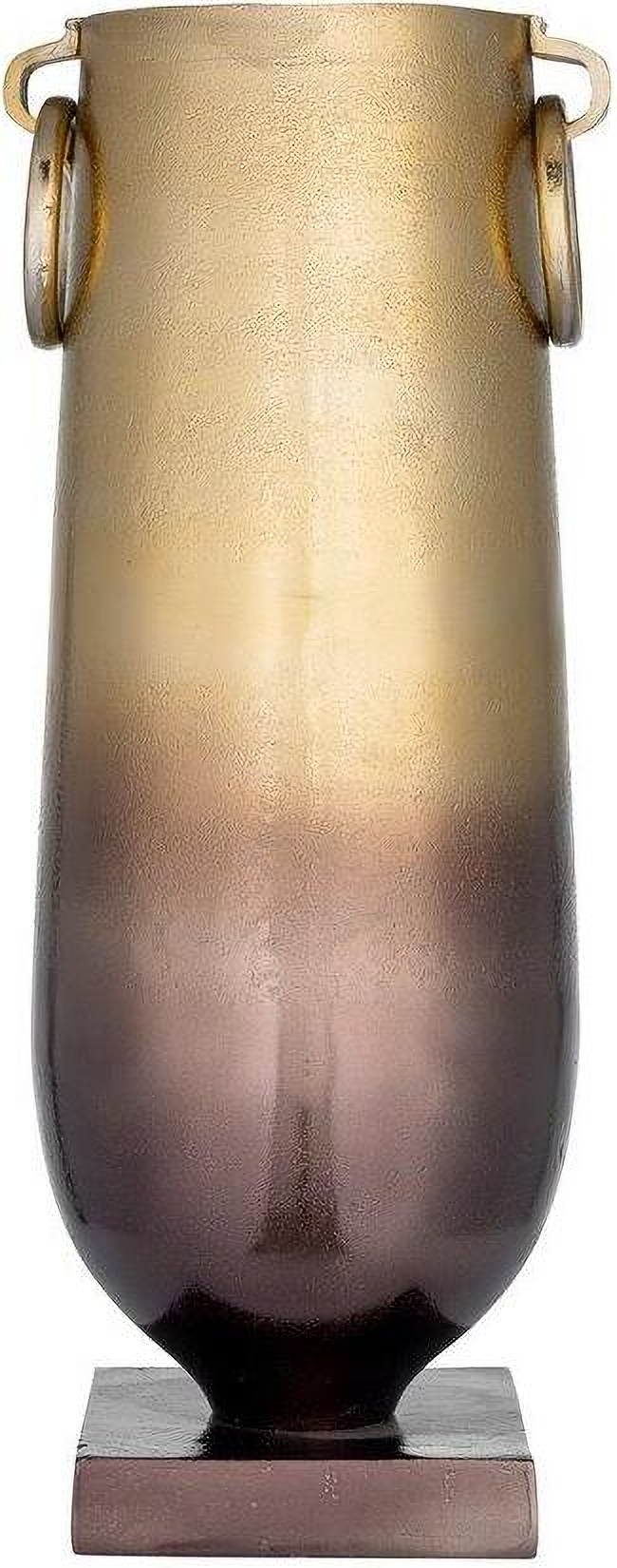 Metal 23 Inch Metallic Vase In Bronze by Sagebrook | 1StopBedrooms