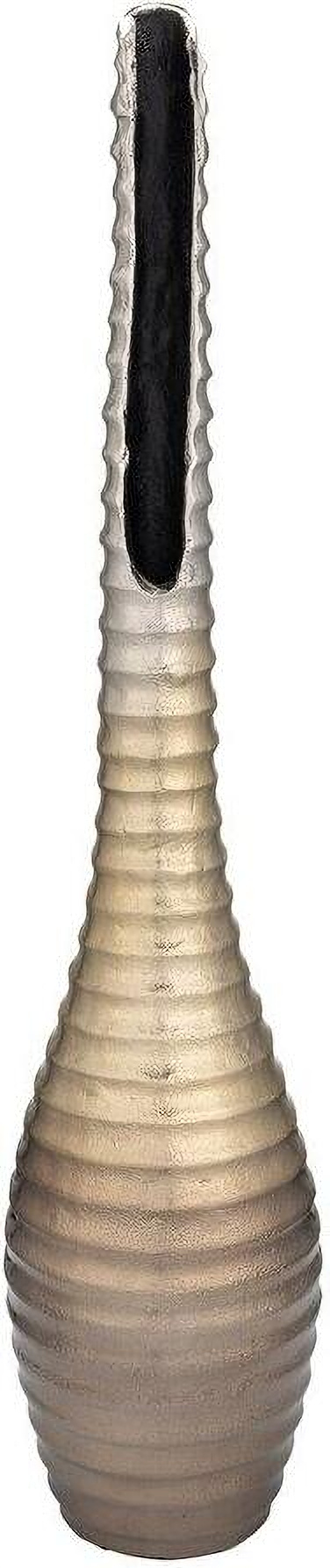 Metal 26 Inch Shell Elongated Vase In Gold by Sagebrook | 1StopBedrooms