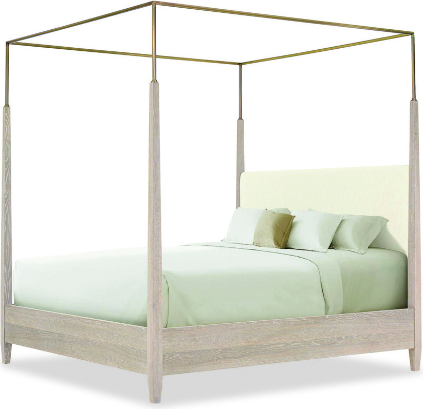 Metal Canopy Poster Bedroom Set In Sand by Century Furniture ...