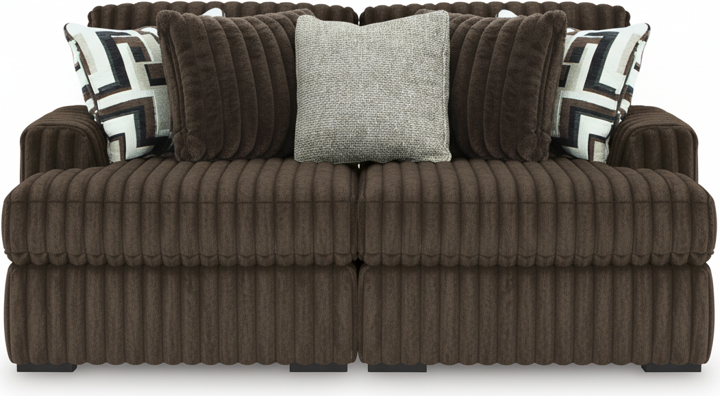 Midnight-Madness Super Chaise In Chocolate by Ashley Furniture ...