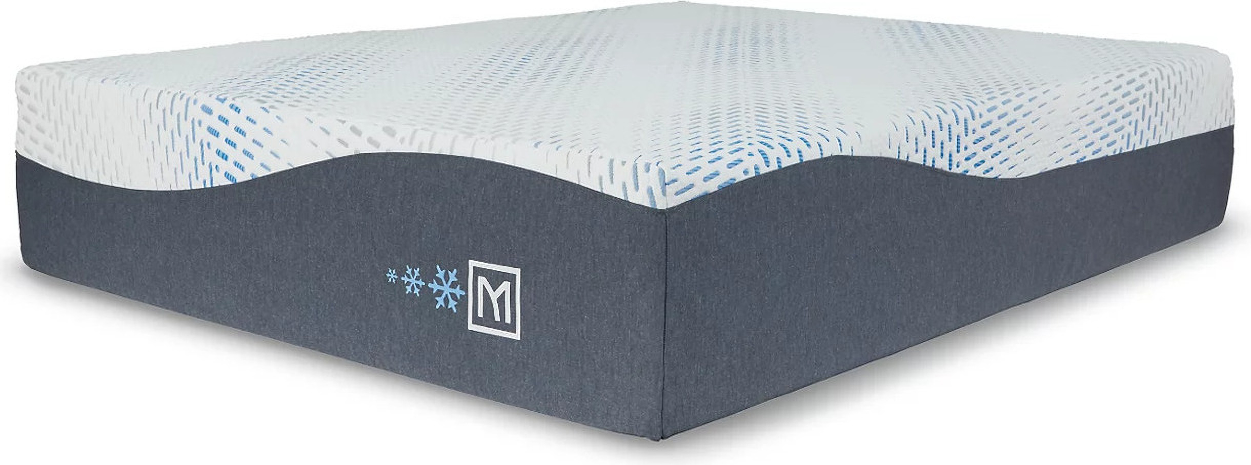 Millennium Luxury Gel Memory Foam White California King Mattress by ...