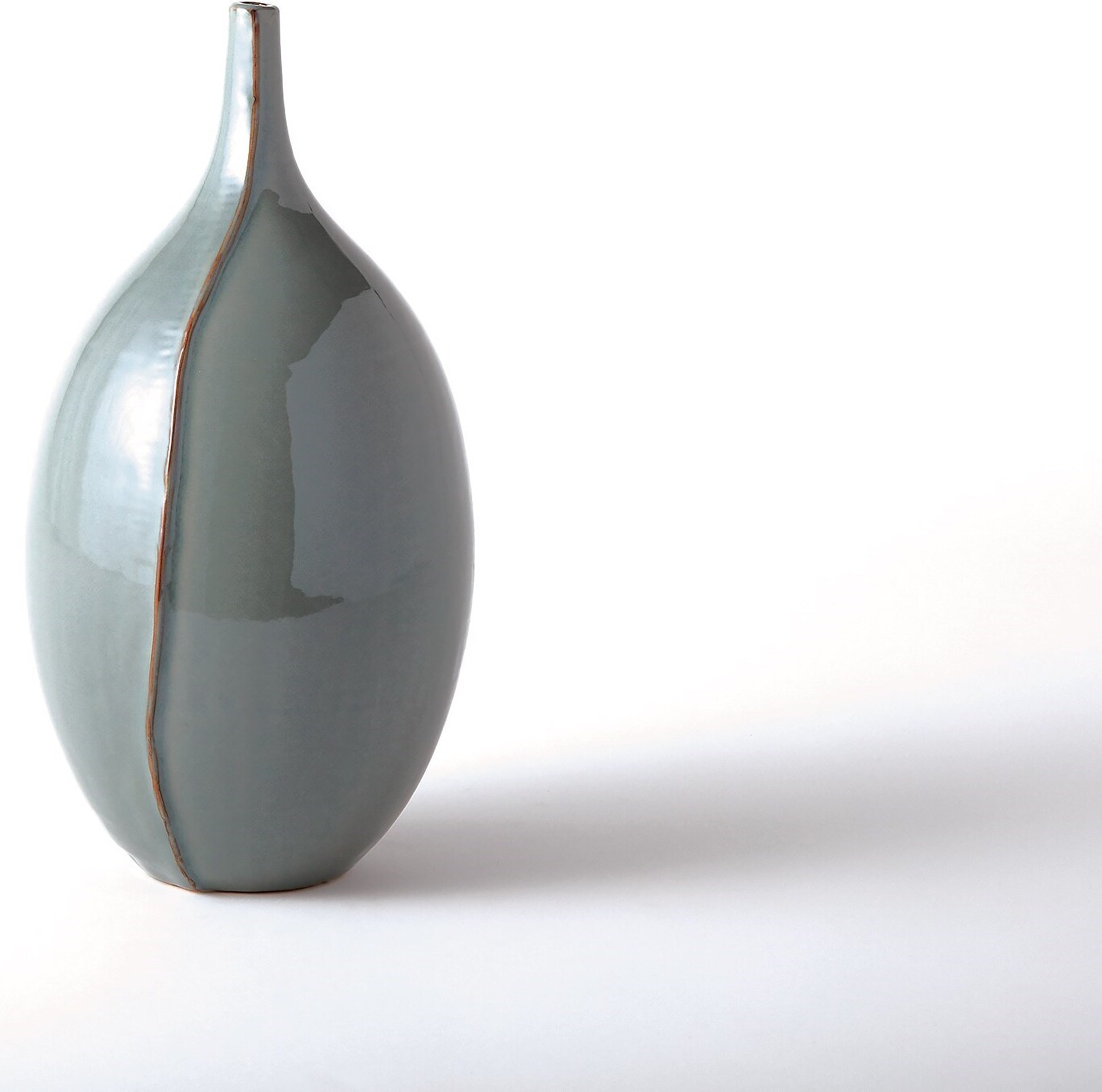 Milo Medium Vase In Blue By Global Views 1stopbedrooms