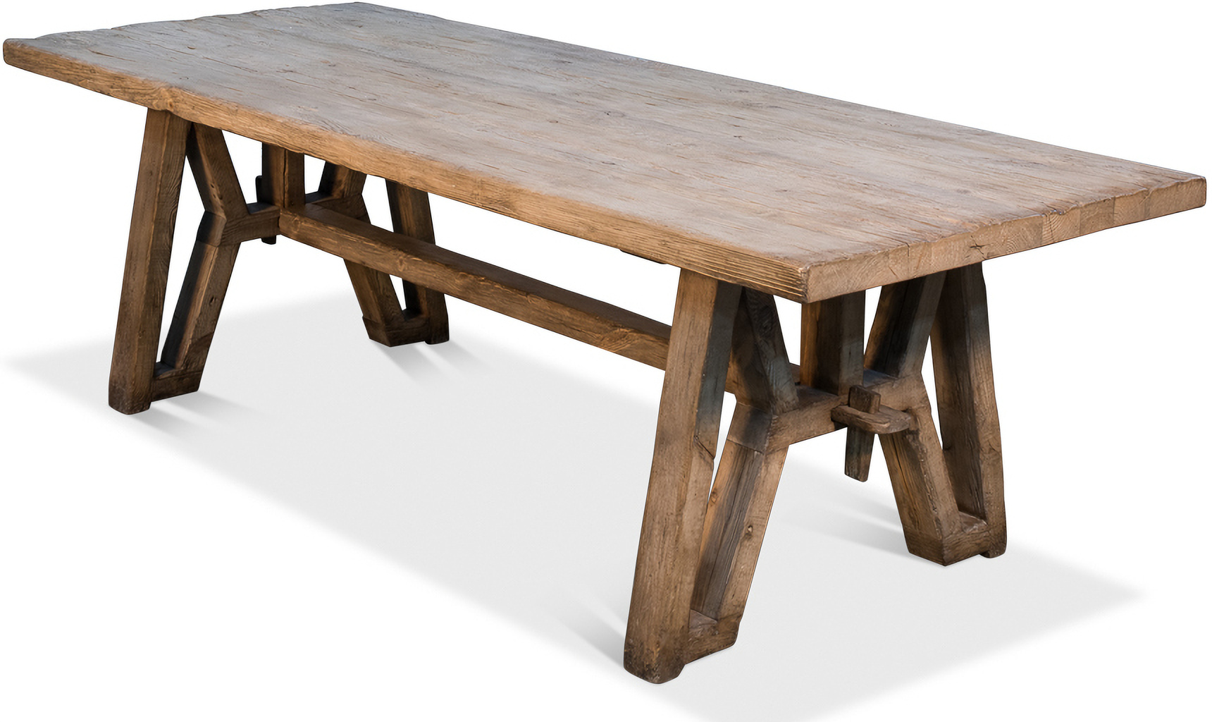 Miners Tan Camp Dining Table by Sarreid | 1StopBedrooms