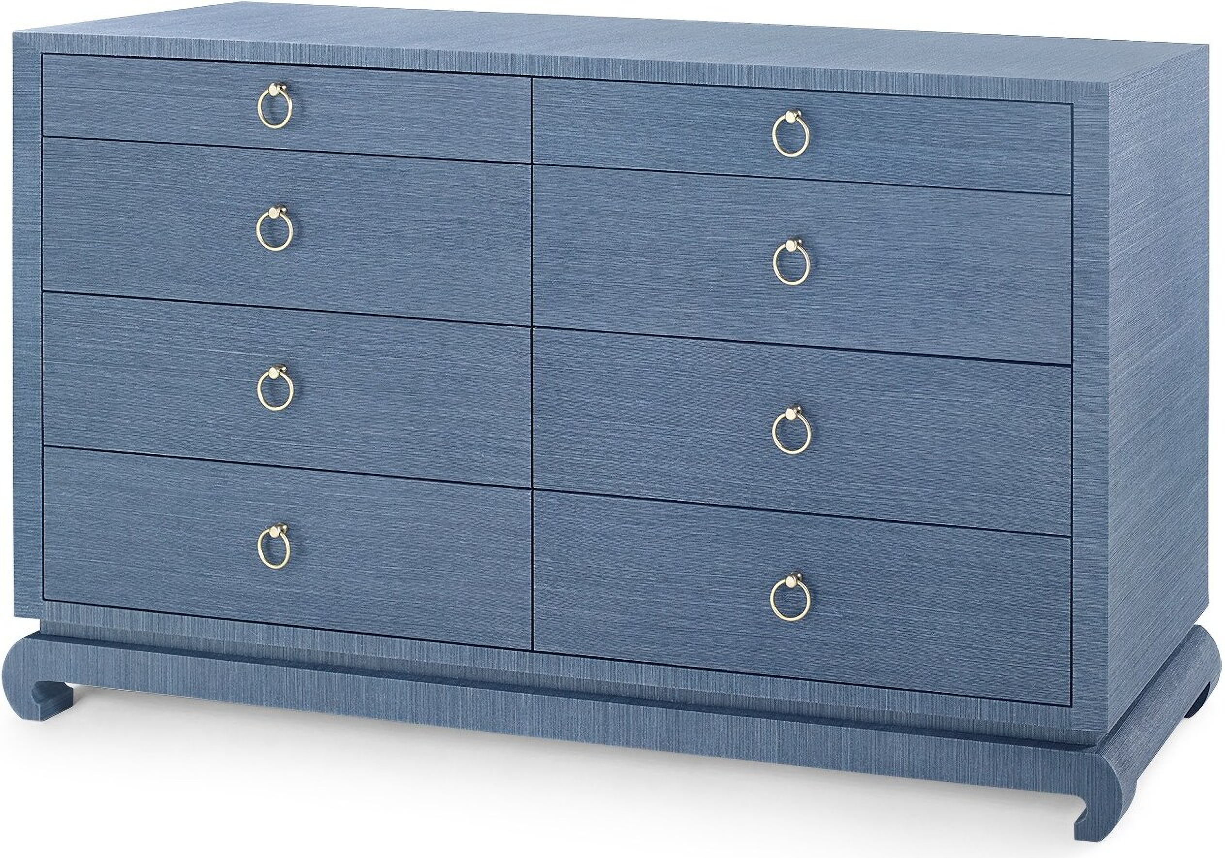 Ming Extra Large 8-Drawer In Navy Blue by Villa & House | 1StopBedrooms