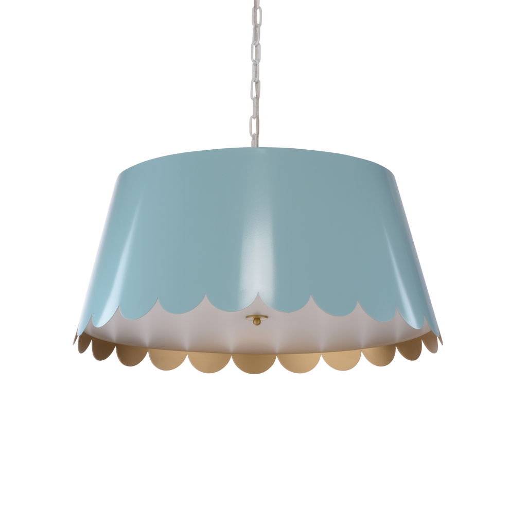 Mirasol Pendant Large In Blue by Wildwood | 1StopBedrooms