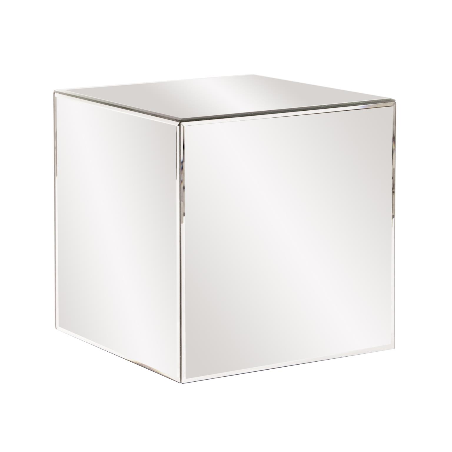 Mirrored Cube Table By Howard Elliot 1stopbedrooms