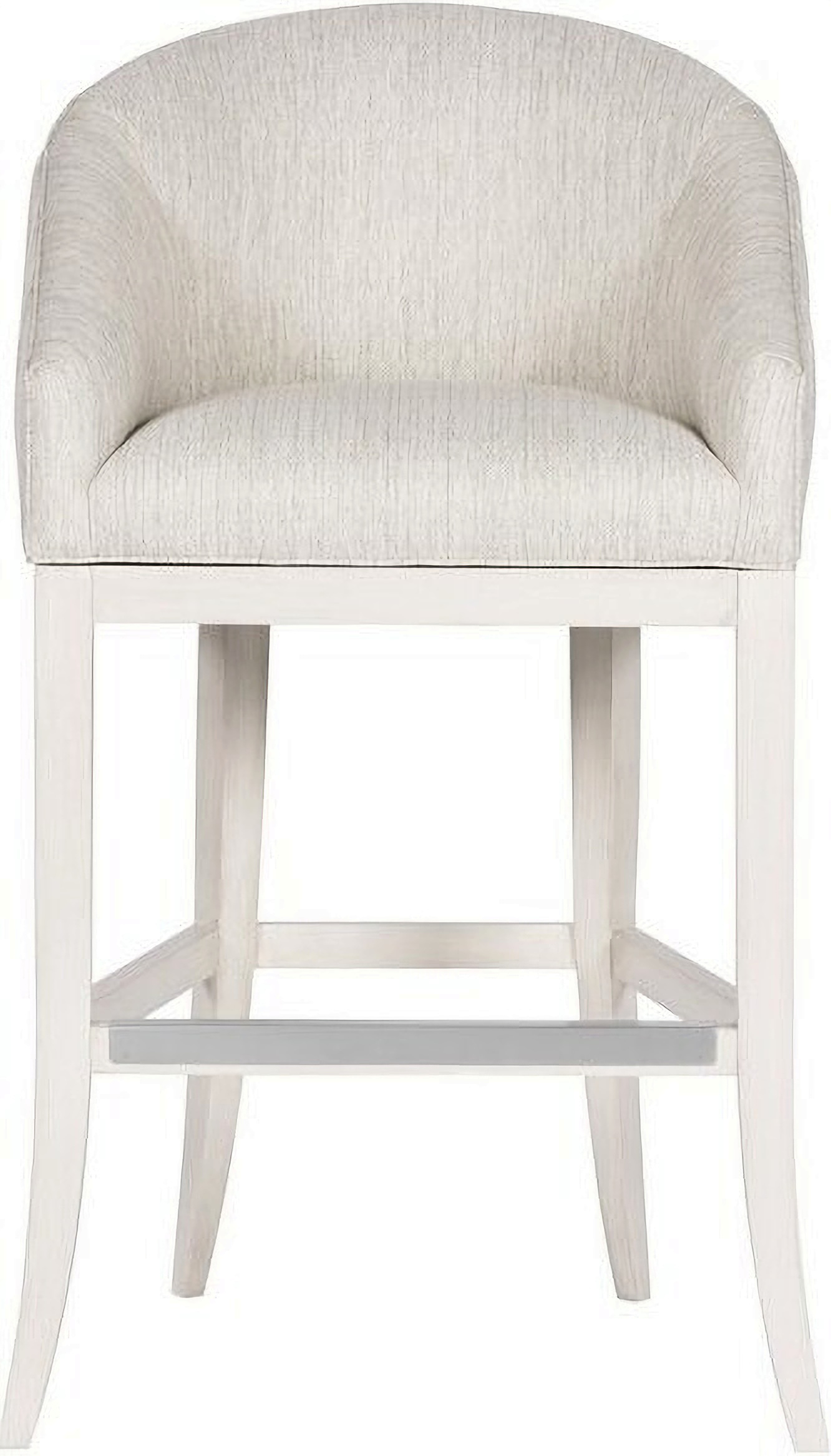 Ryder Wood Flare Base Bar Stool In Cream by Vanguard Furniture ...