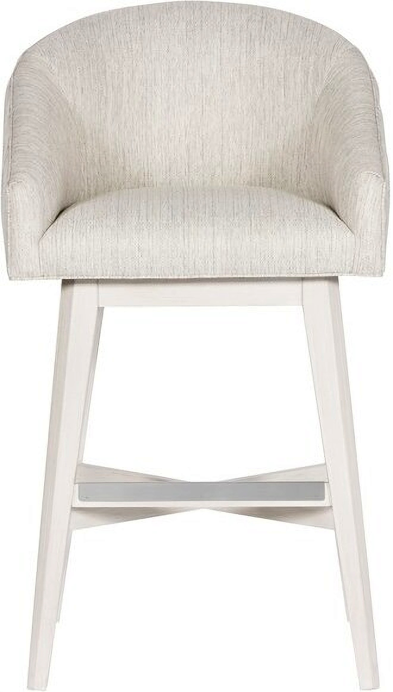 Ryder Swivel Base Bar Stool In Cream by Vanguard Furniture | 1StopBedrooms