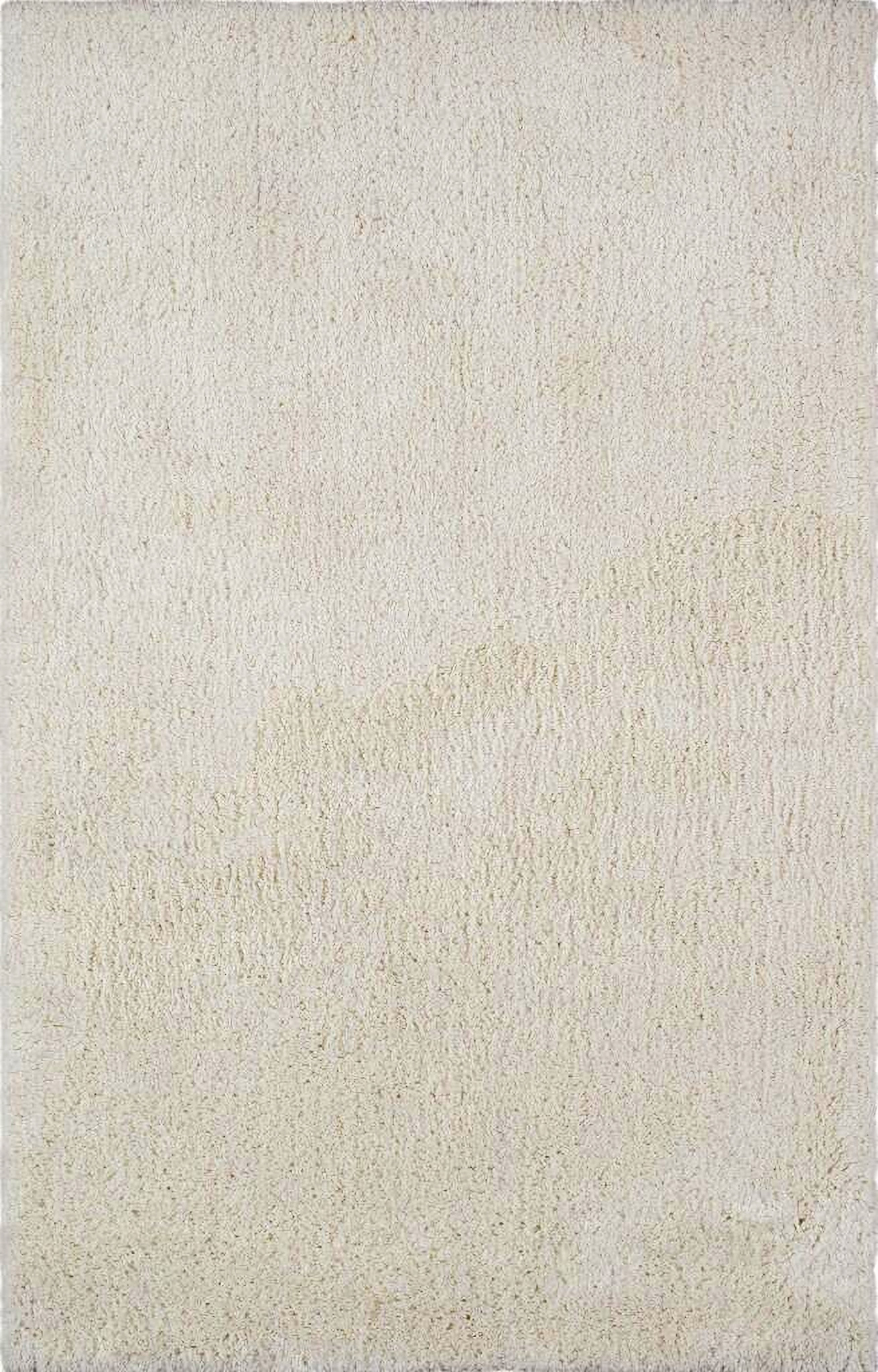 Modern Collection Hand-Tufted Cotton Area Rug- 5' x 8' In Ivory by ...