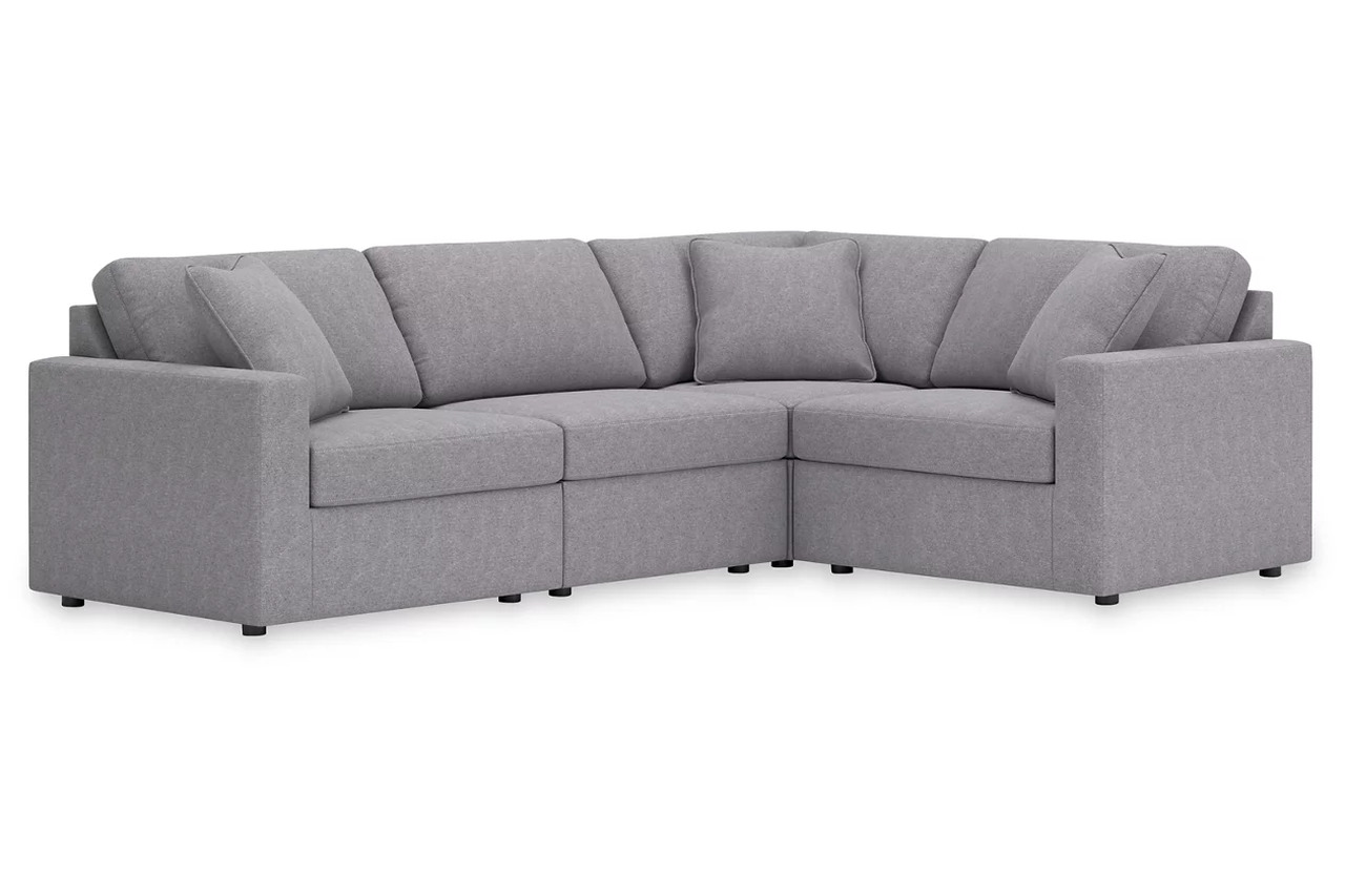 Modmax 4-Piece Sectional In Granite by Ashley Furniture | 1StopBedrooms