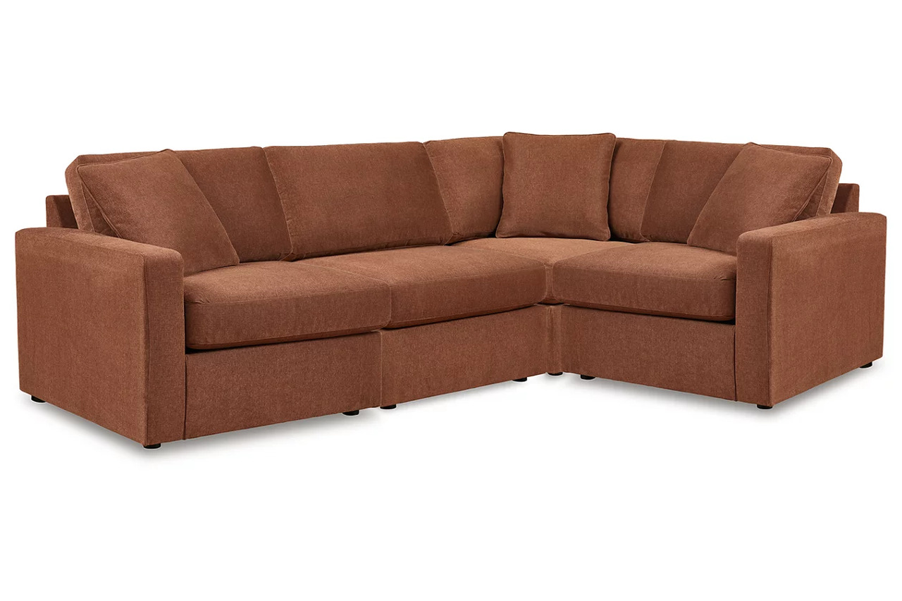 Modmax 4-Piece Sectional In Spice by Ashley Furniture | 1StopBedrooms
