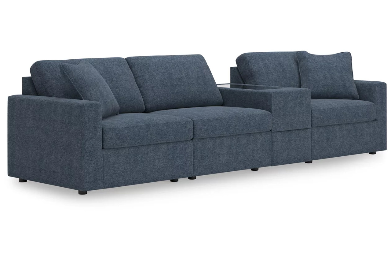 Modmax 4-Piece Sectional with Storage Console In Ink by Ashley ...